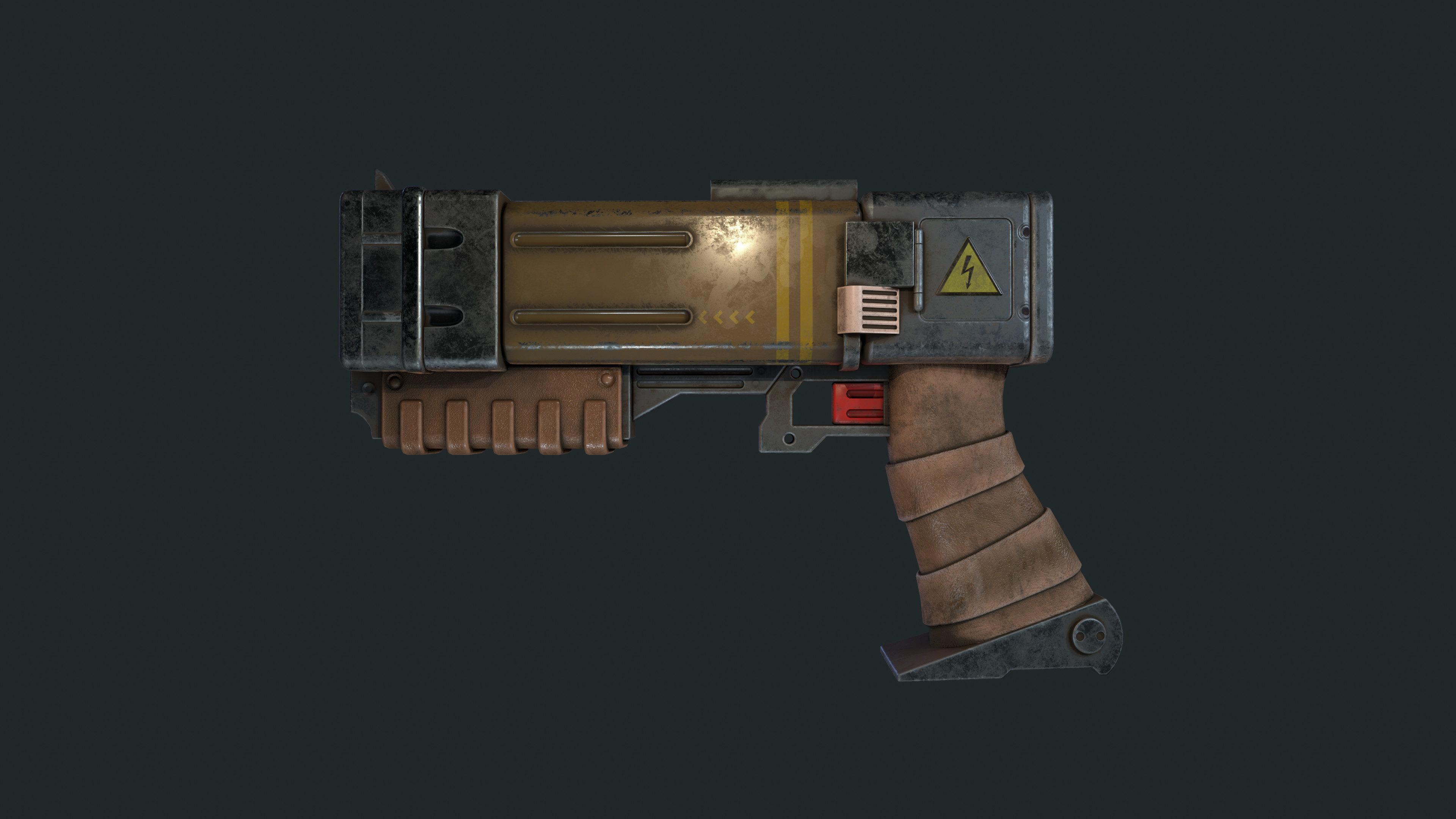 Rogelio Delgado - Laser Pistol Fallout Gun Fanart