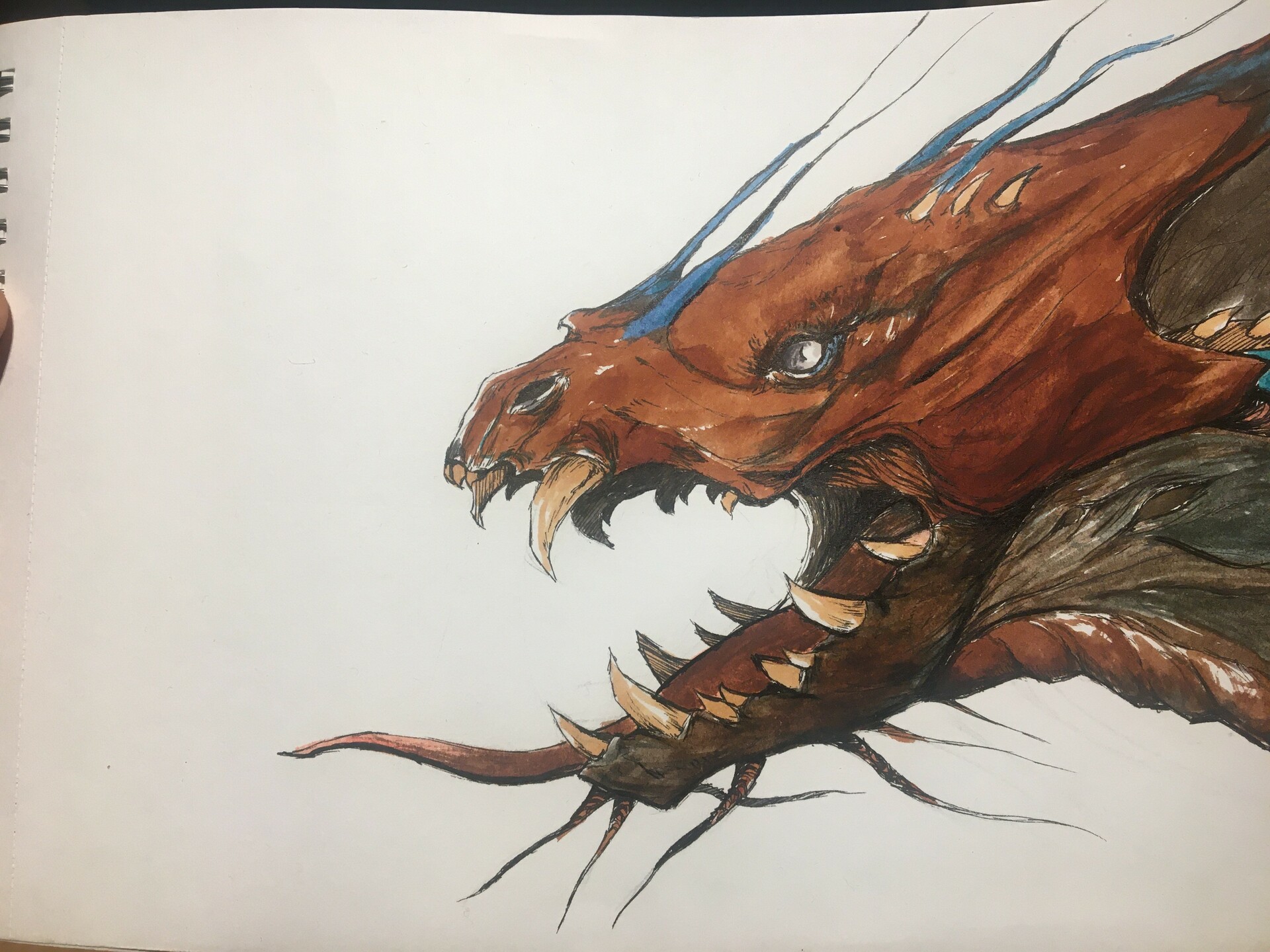 ArtStation - red dragon