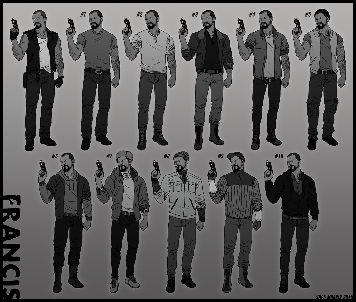 Left 4 Dead All Characters