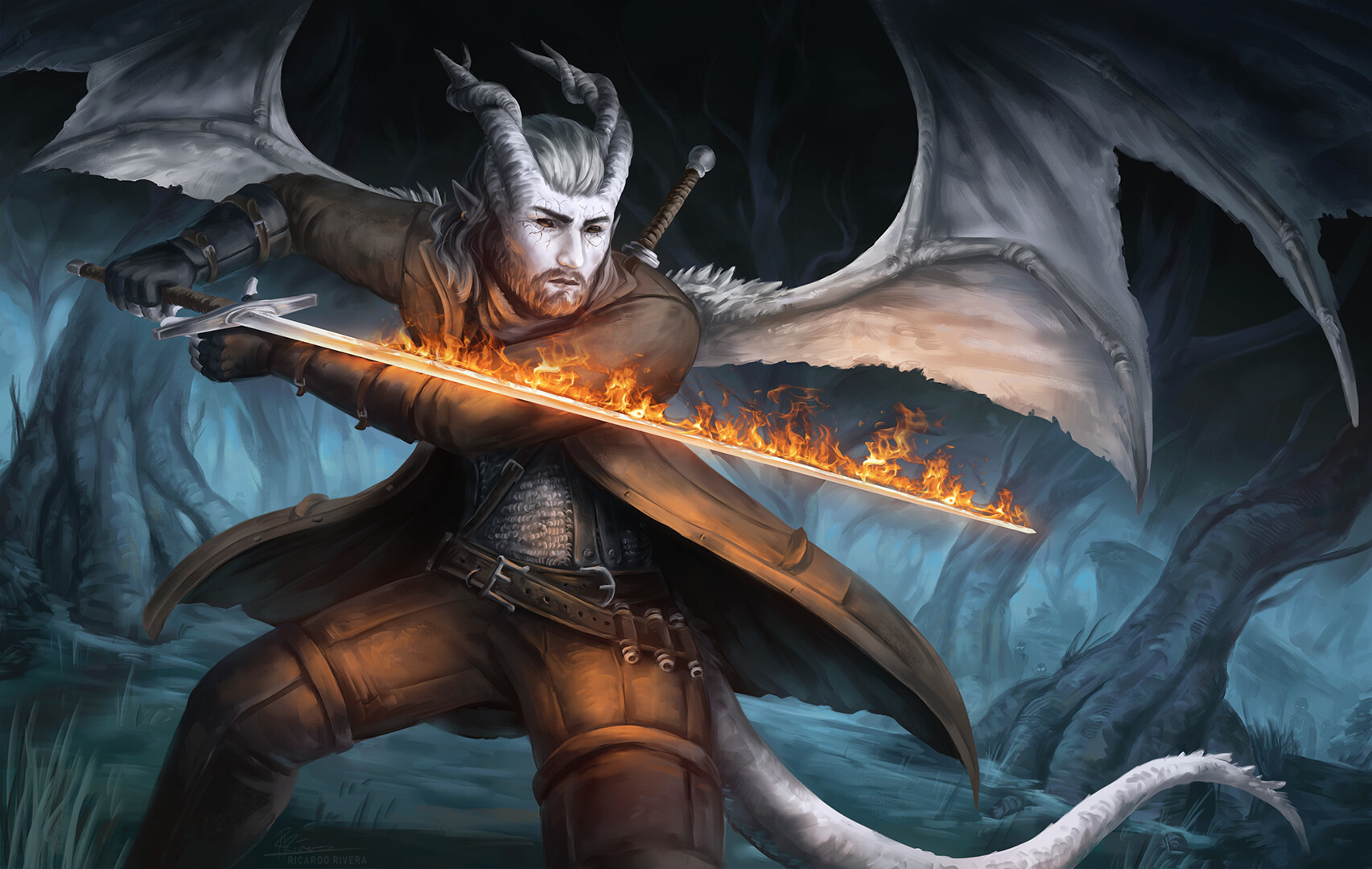 ArtStation - Abbadon - Card Illustration