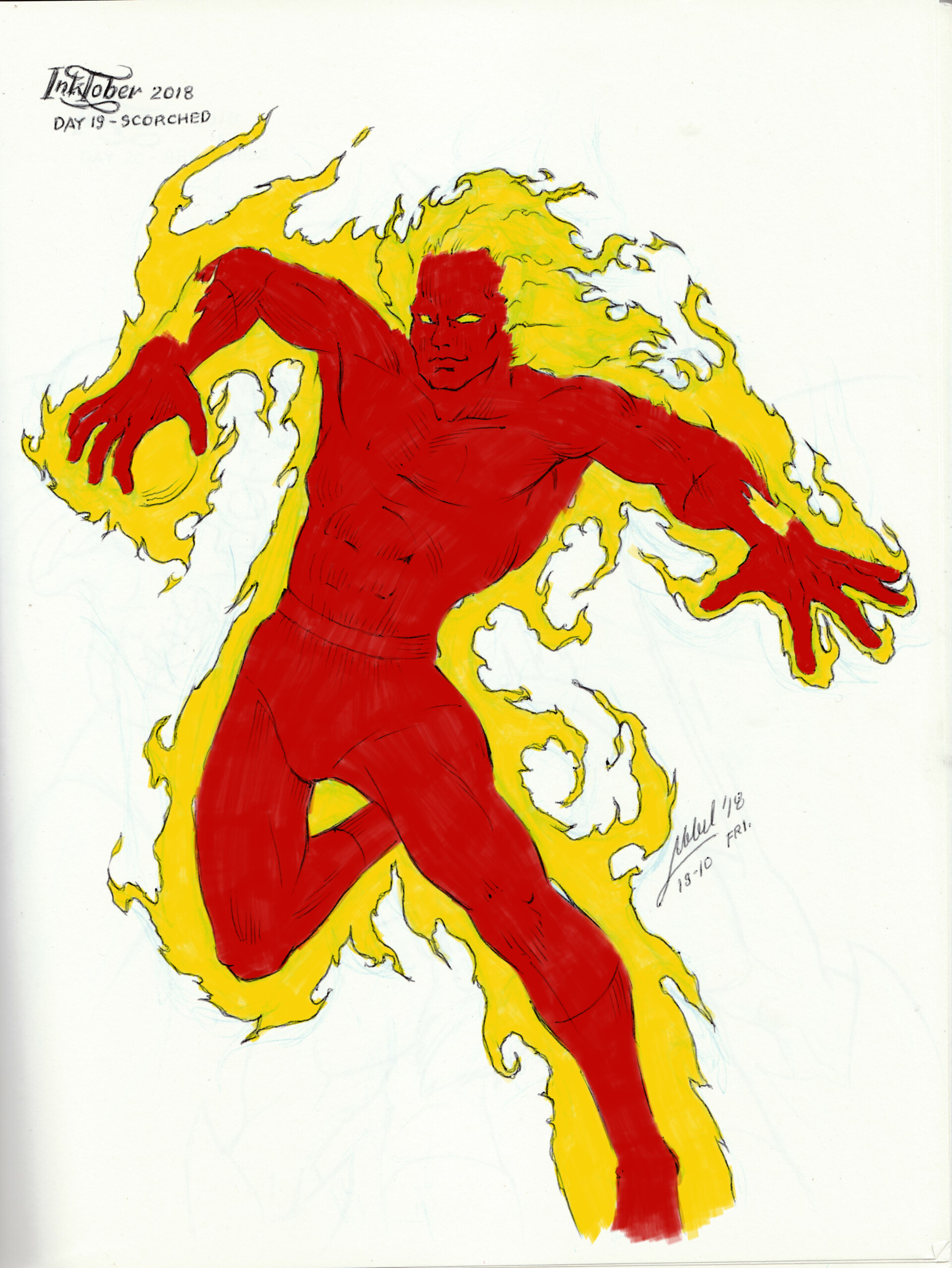 Art of Nobel - The Human Torch