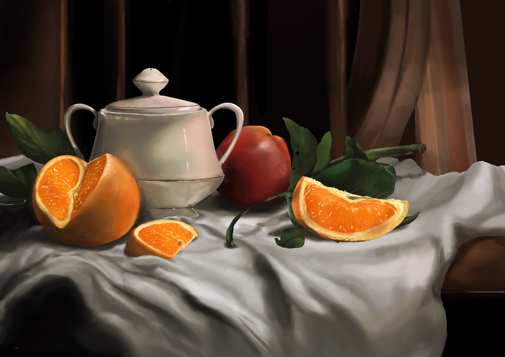 ArtStation - Still life Painting