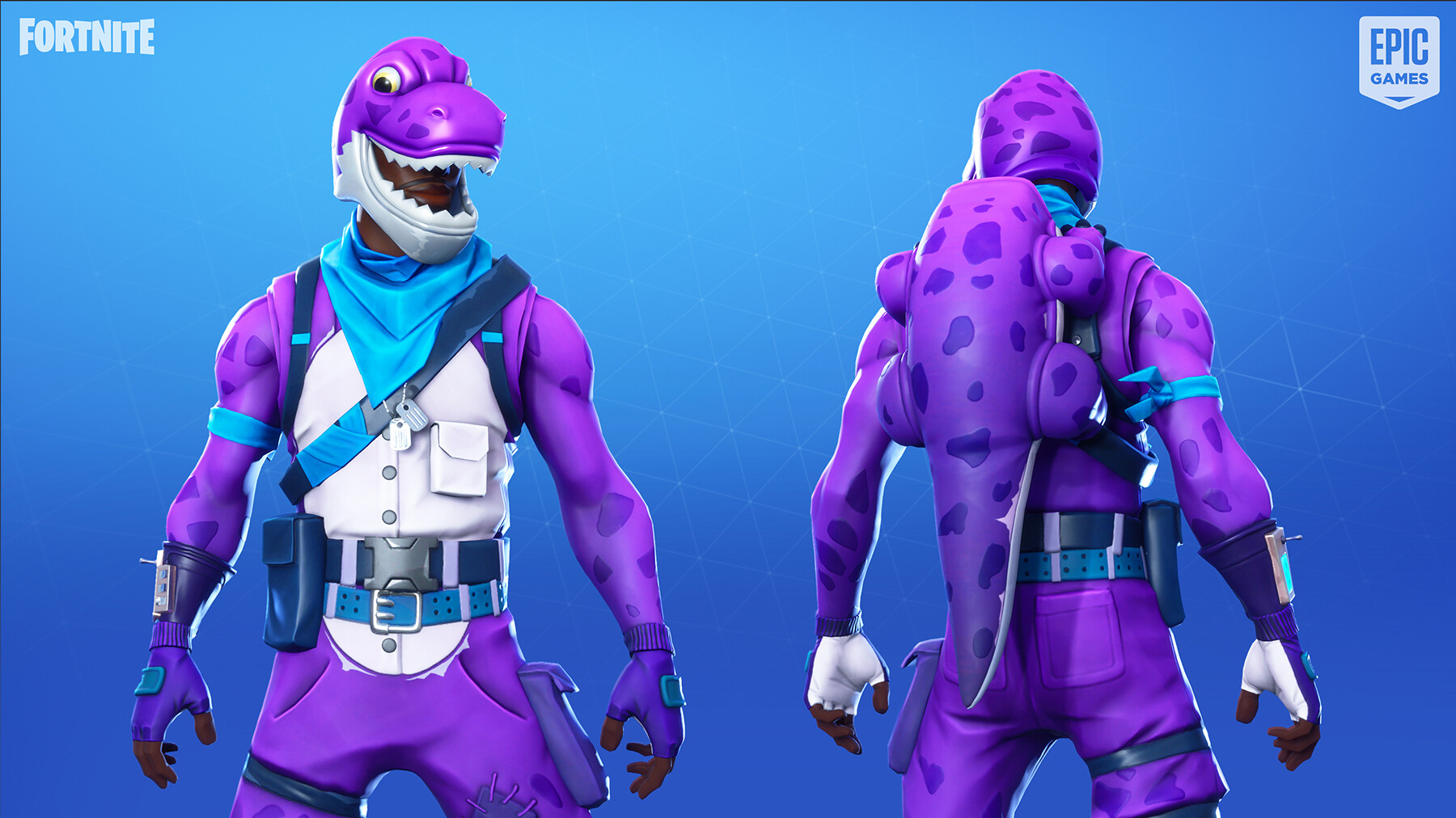 RABCAT GAME ART - Fortnite Battle Royale - "Bront" Outfit