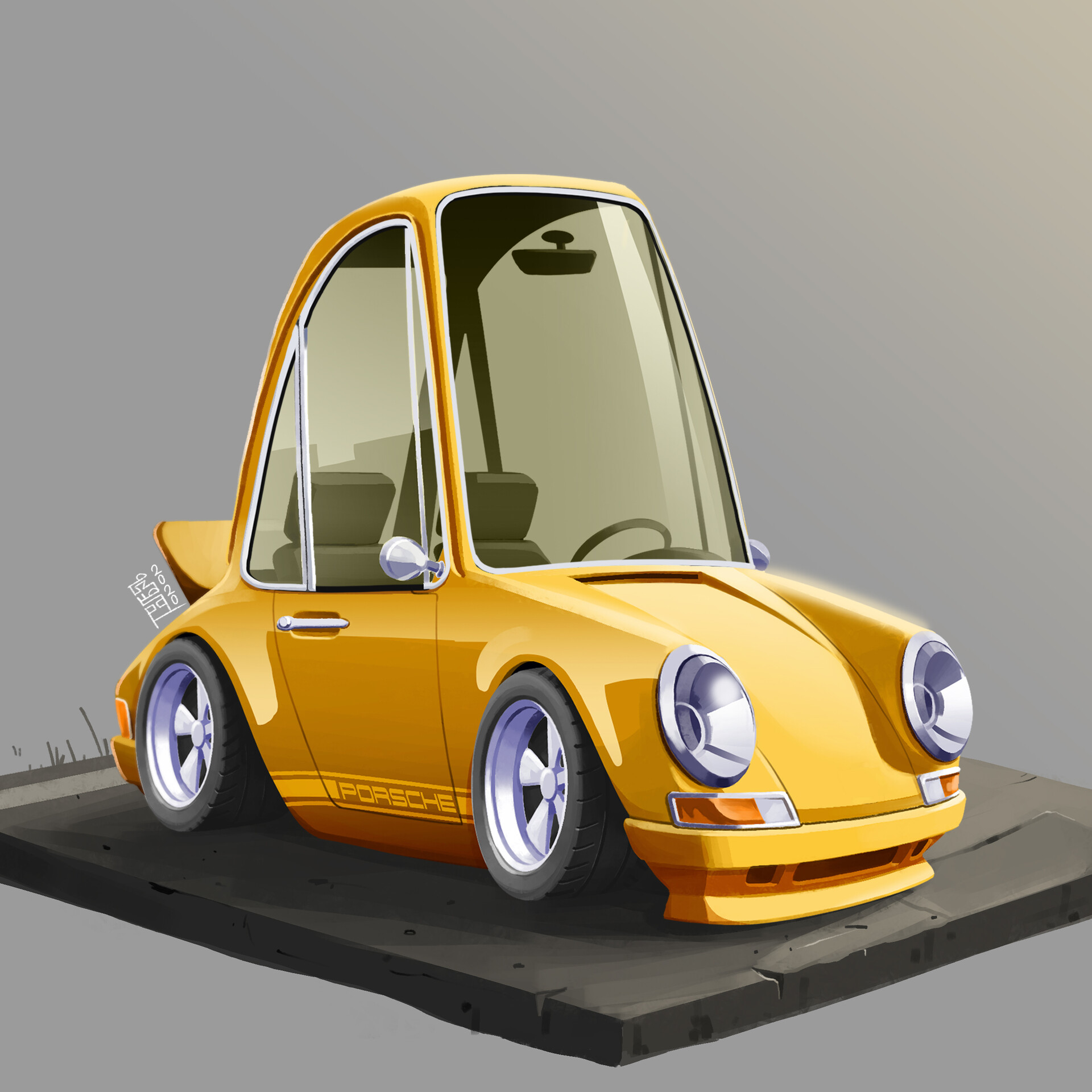 ArtStation - porsche 911