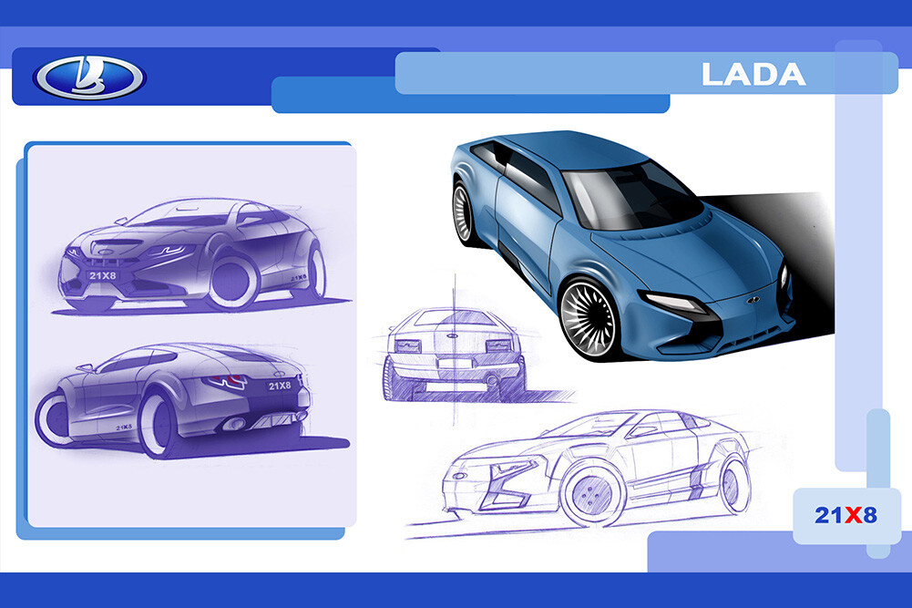 ArtStation - LADA concept (21X8)