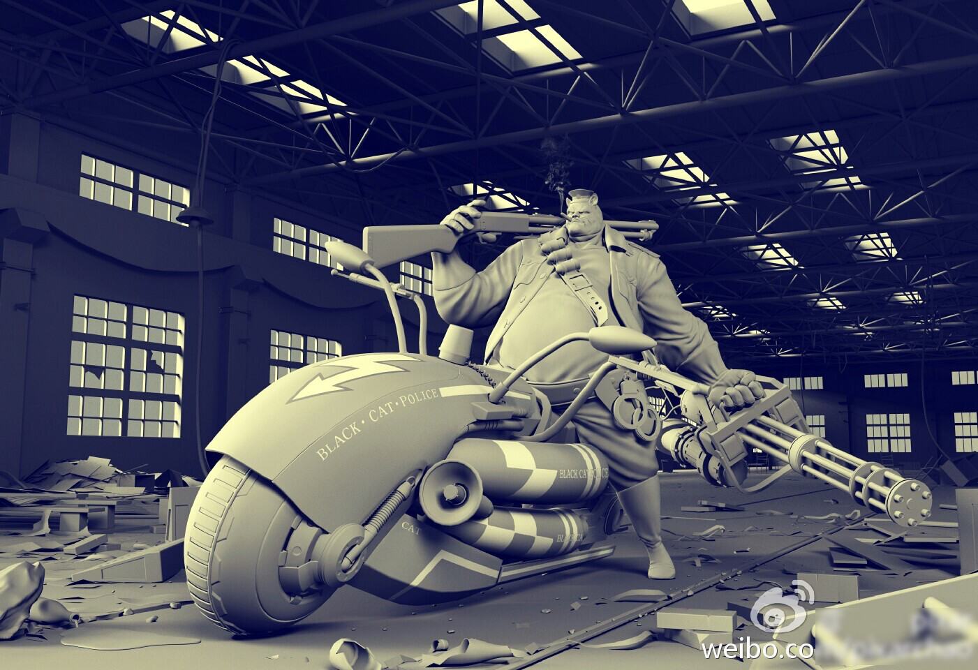 ArtStation - Black Cat Detective