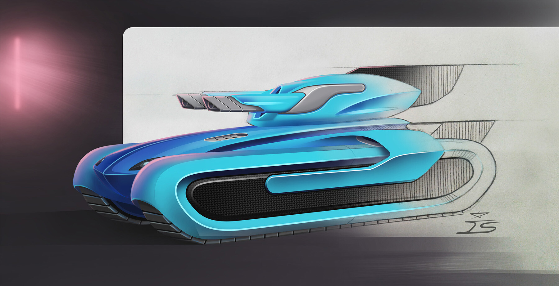 ArtStation - Tank#3 design