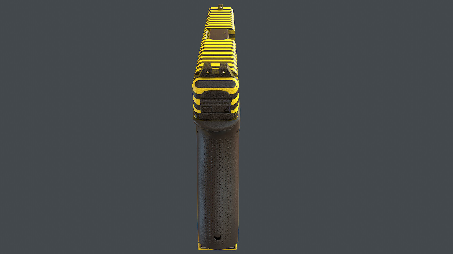 Kateryna Stankevych - Yellow Glock 17