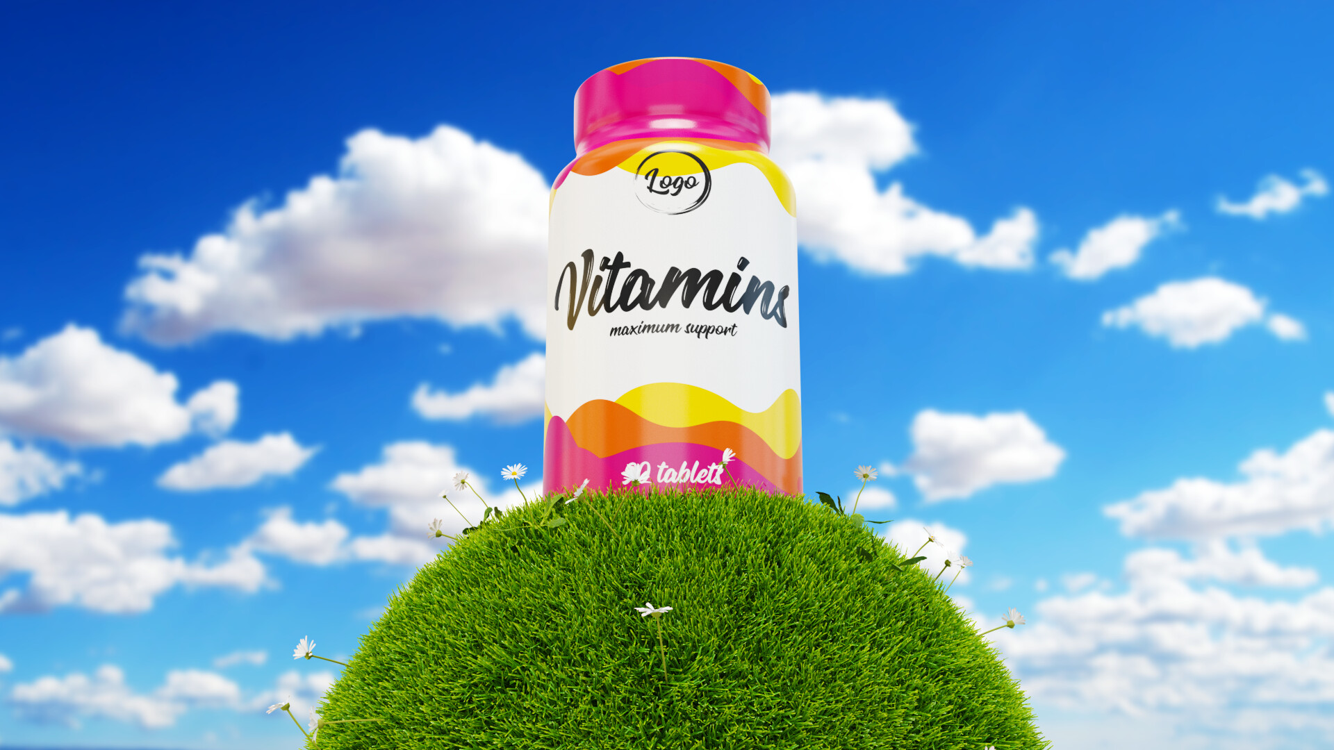 ArtStation - Vitamins Dietary supplement product