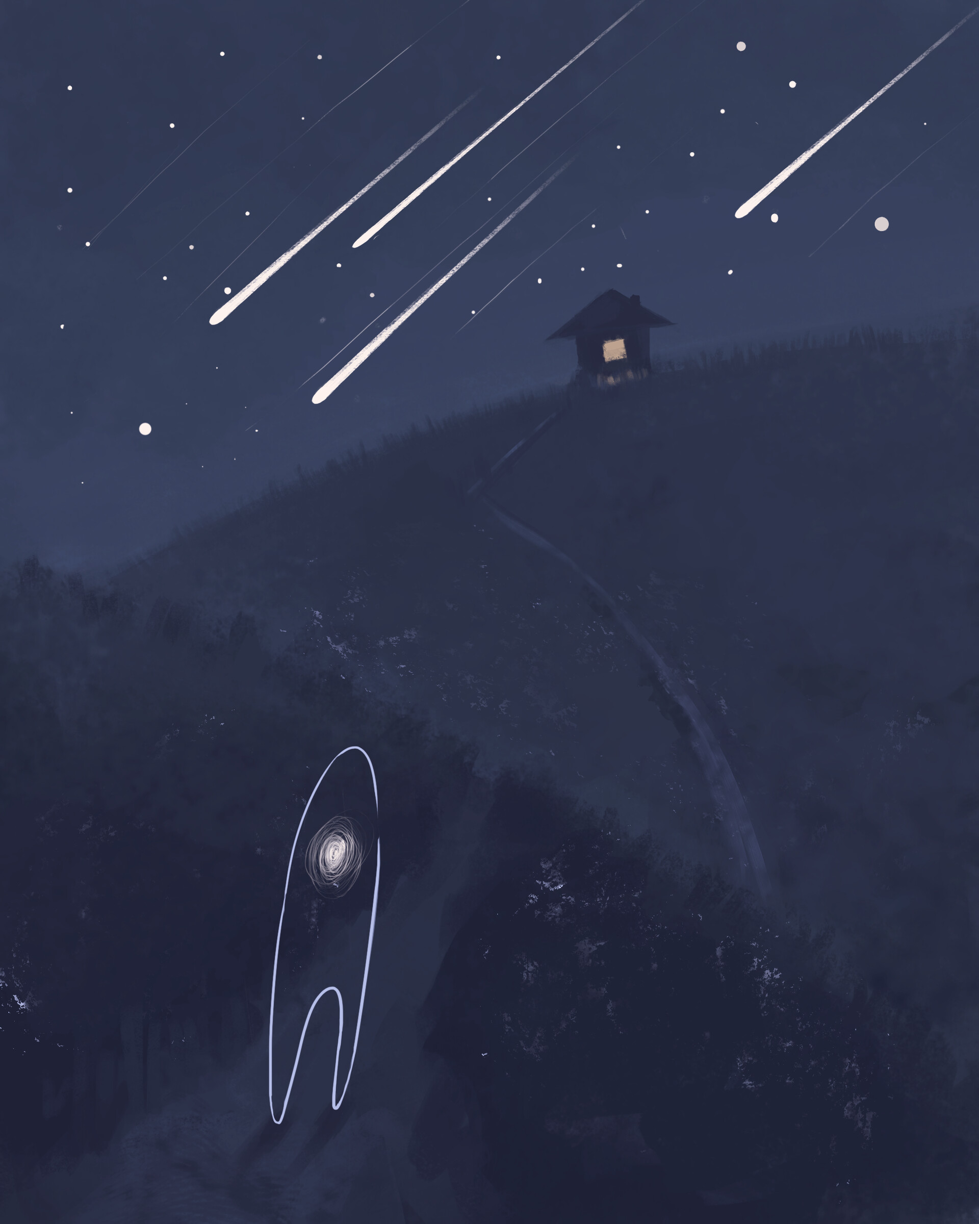 ArtStation - The ghost returns home