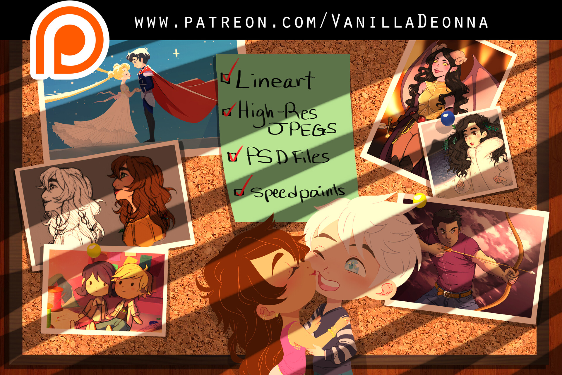 ArtStation - Patreon advertisement Design