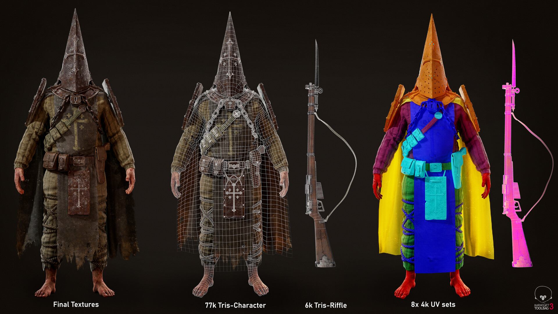 Andrei Bejan - Trench Pilgrim - Realtime Model