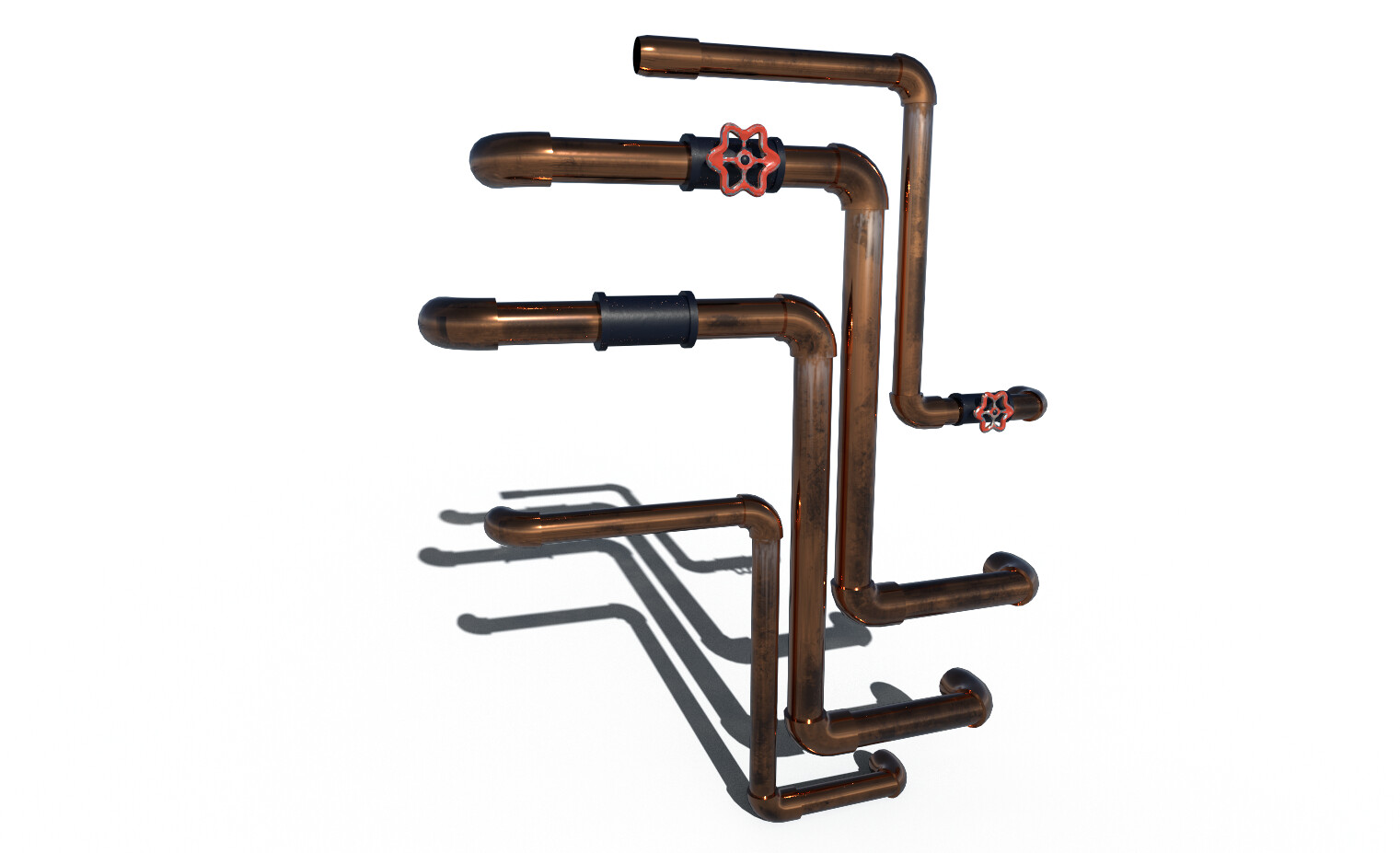 ArtStation - Wall Pipework