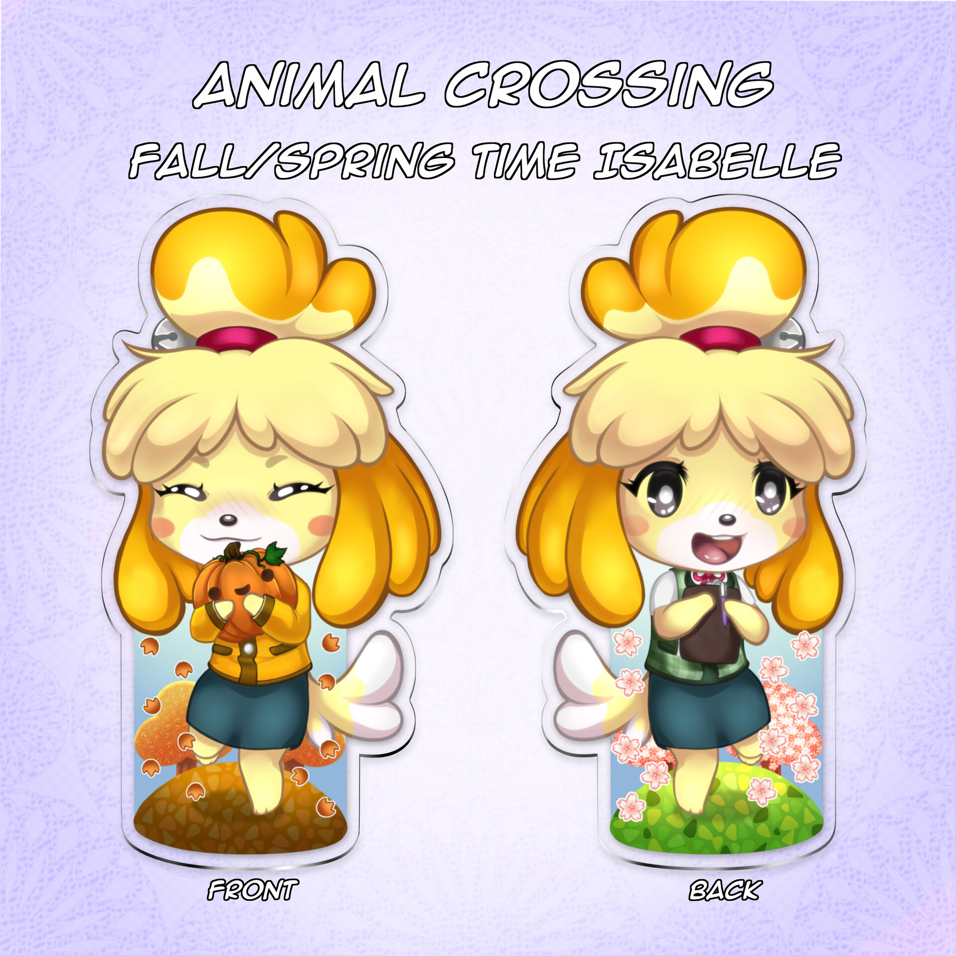ArtStation - Isabelle Acrylic Keychain