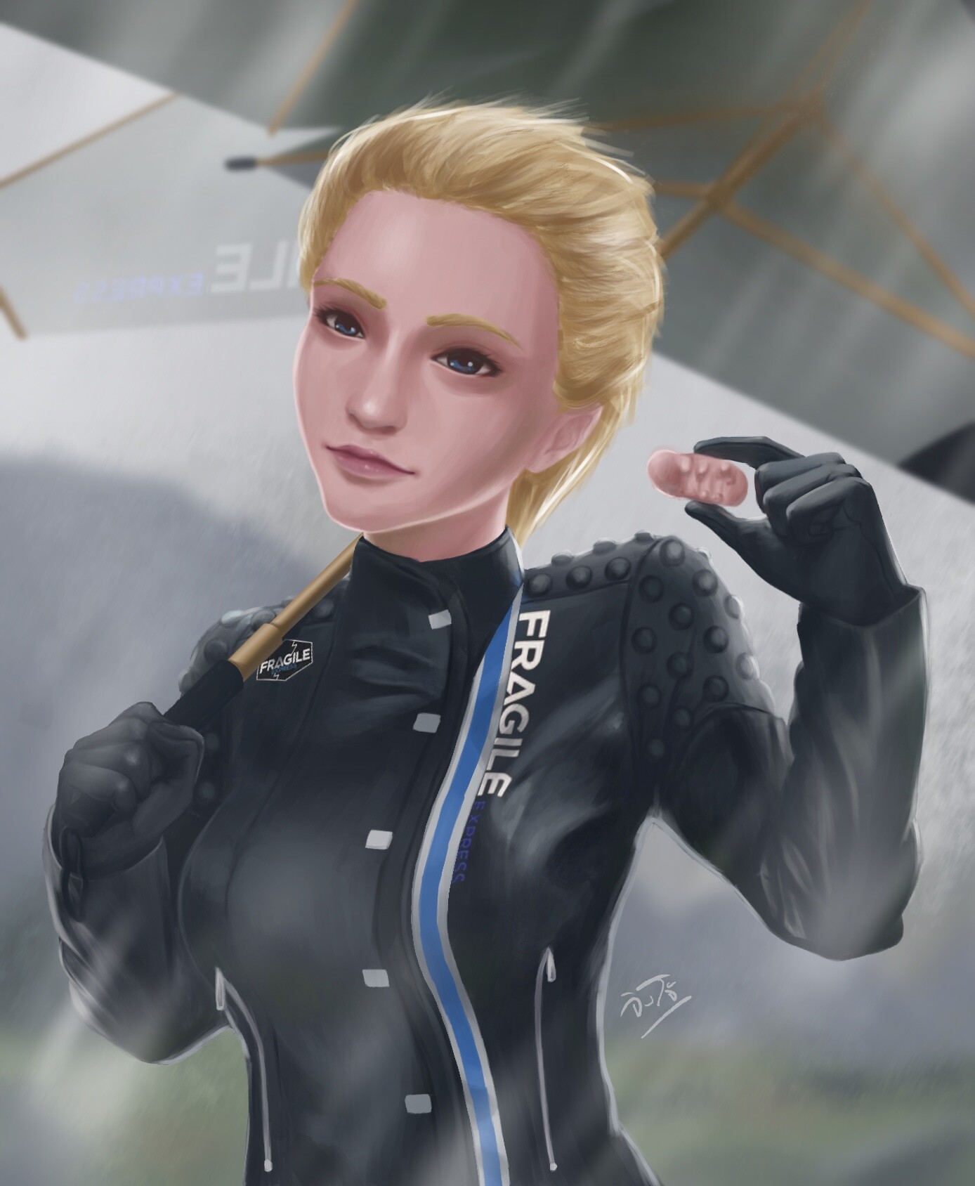 ArtStation - Fragile from Death Stranding