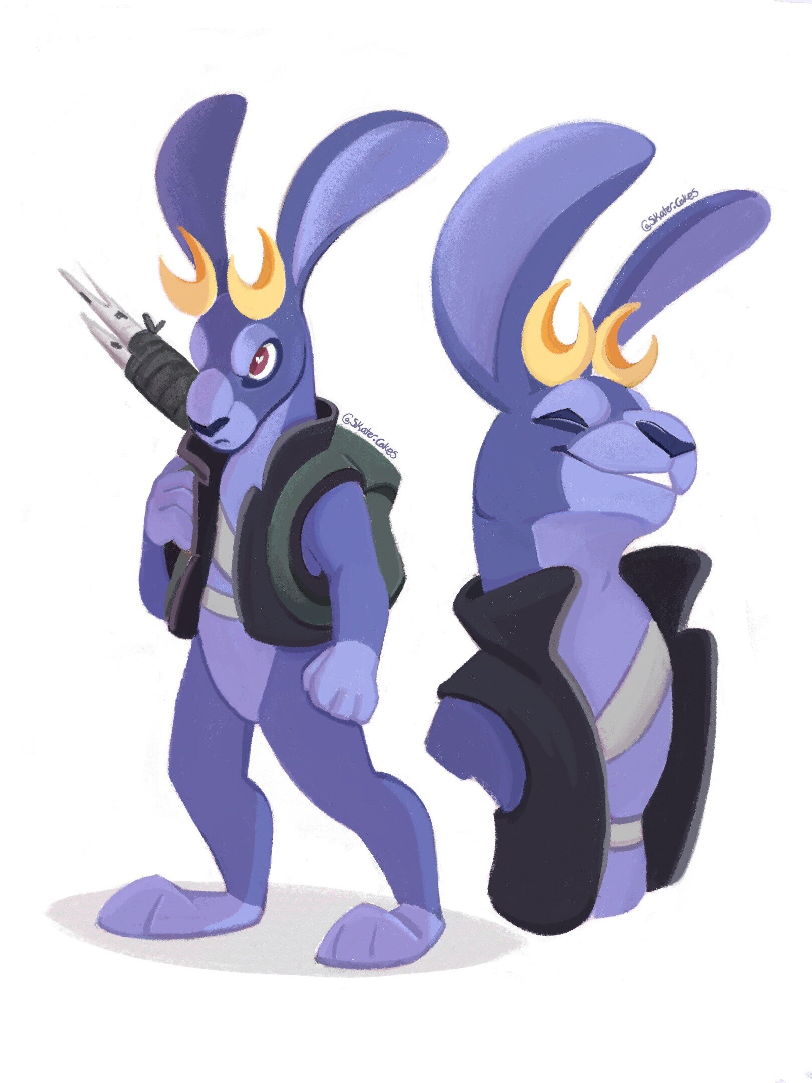 ArtStation - Mini Owen reference sheet