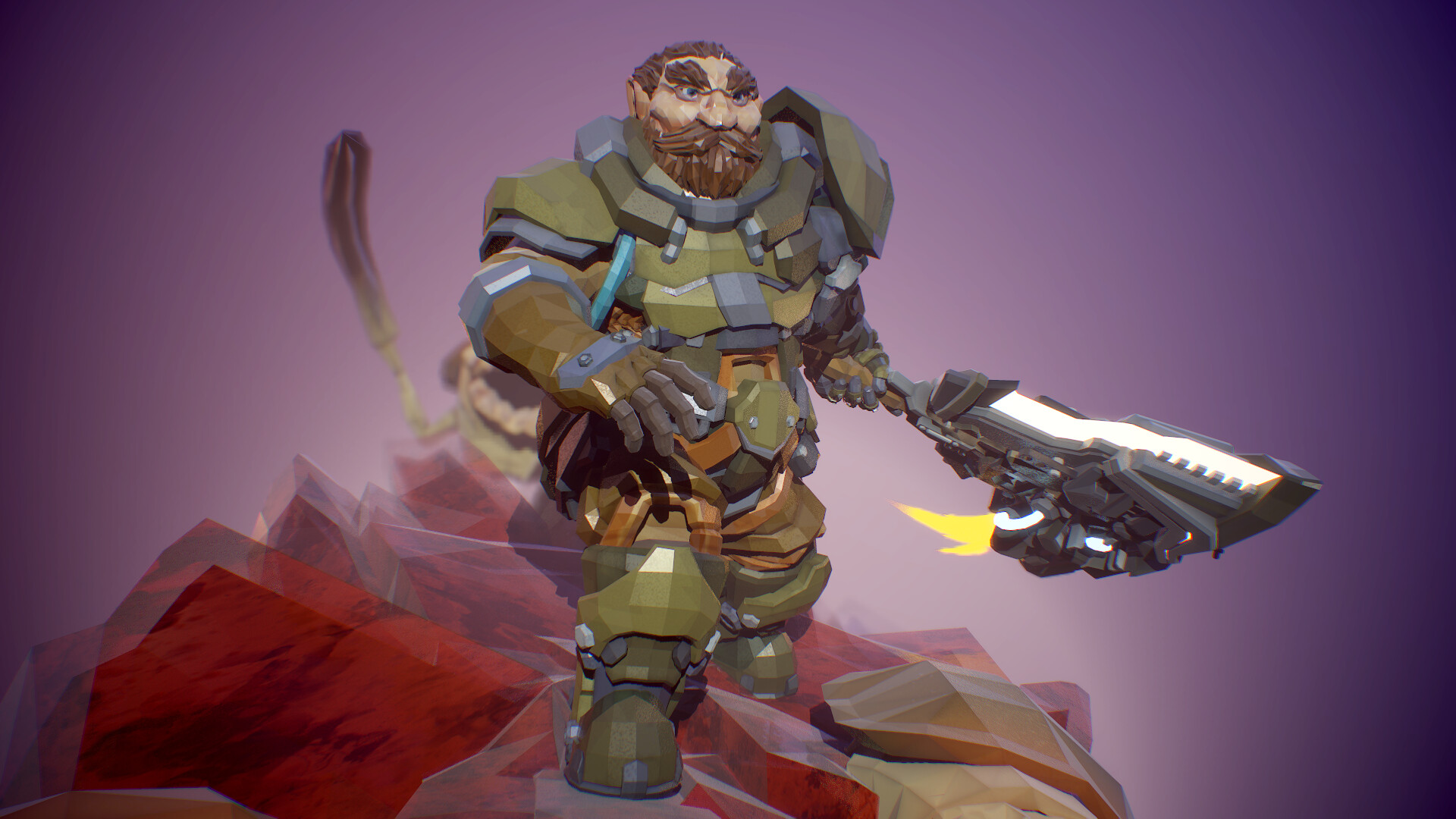 Doryan Woelfel - Deep Rock Galactic - Glyphid Slayer