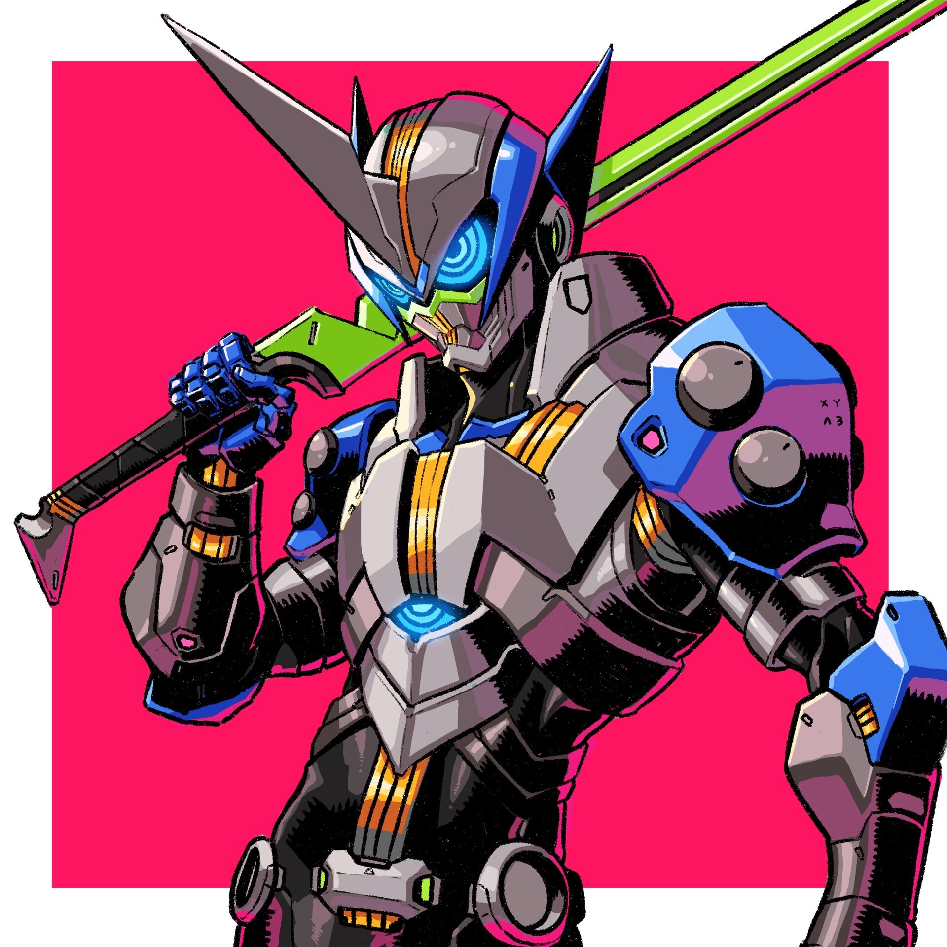 ArtStation - Cyber Hero