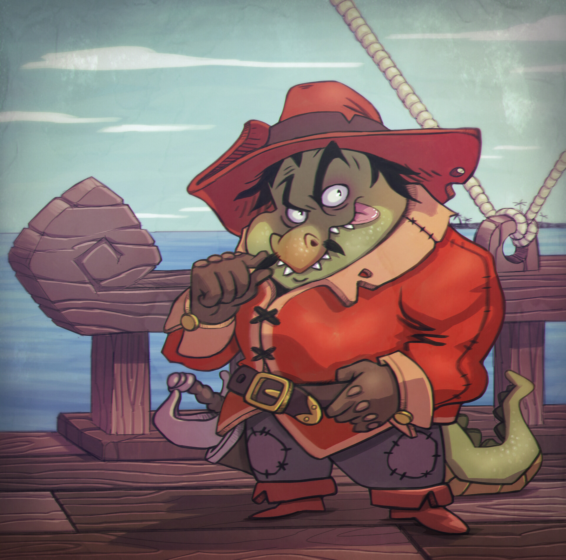 ArtStation - Captain Croc'