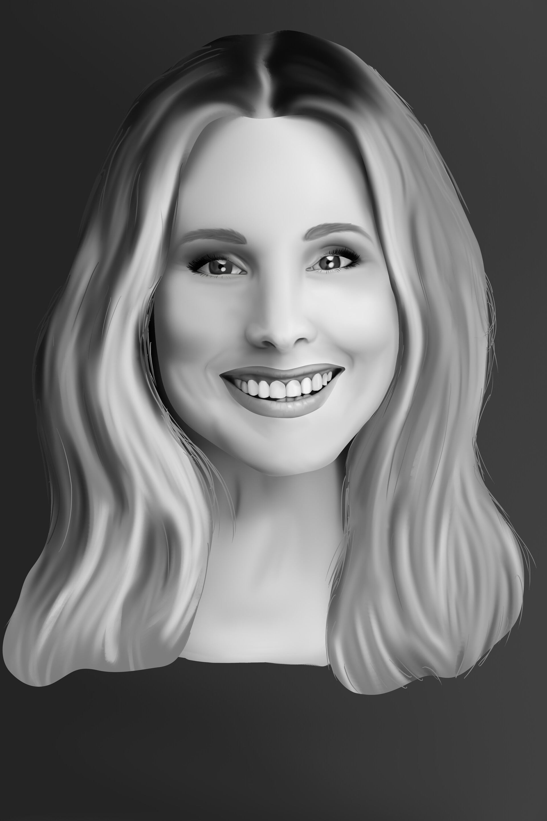 ArtStation - Kristen Bell Portrait