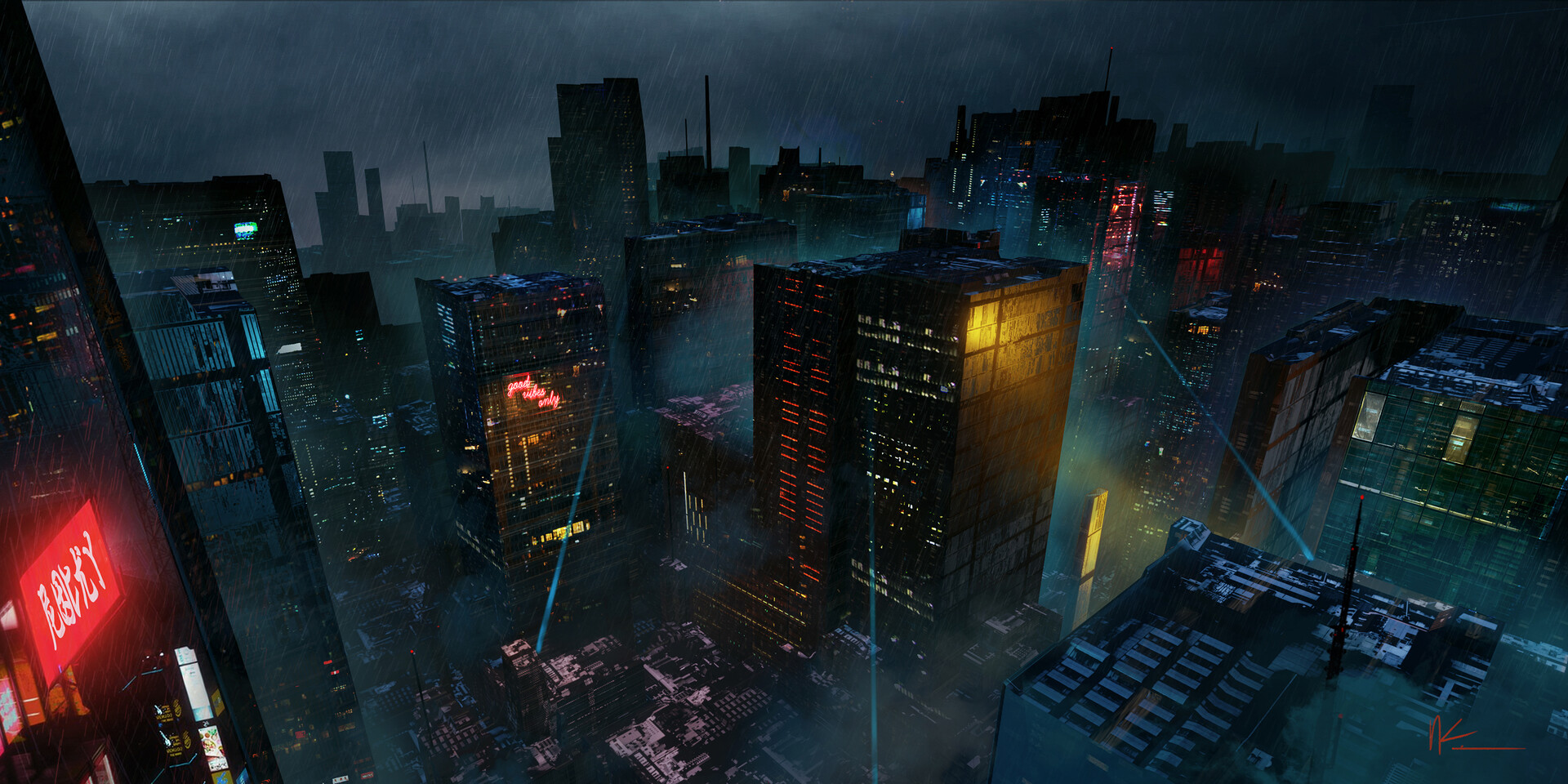 ArtStation - CITYSCAPE concept 2