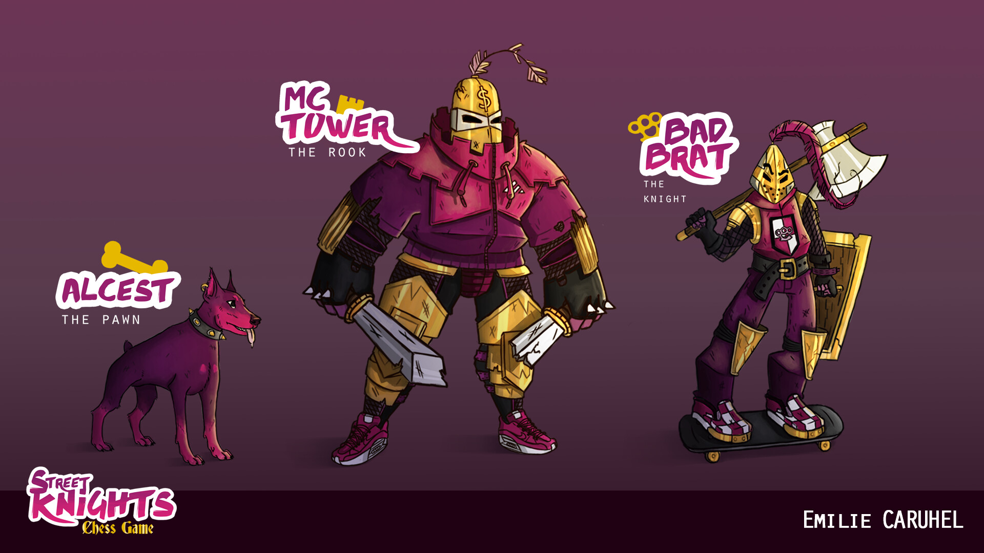 ArtStation - Street Knights (2k18)