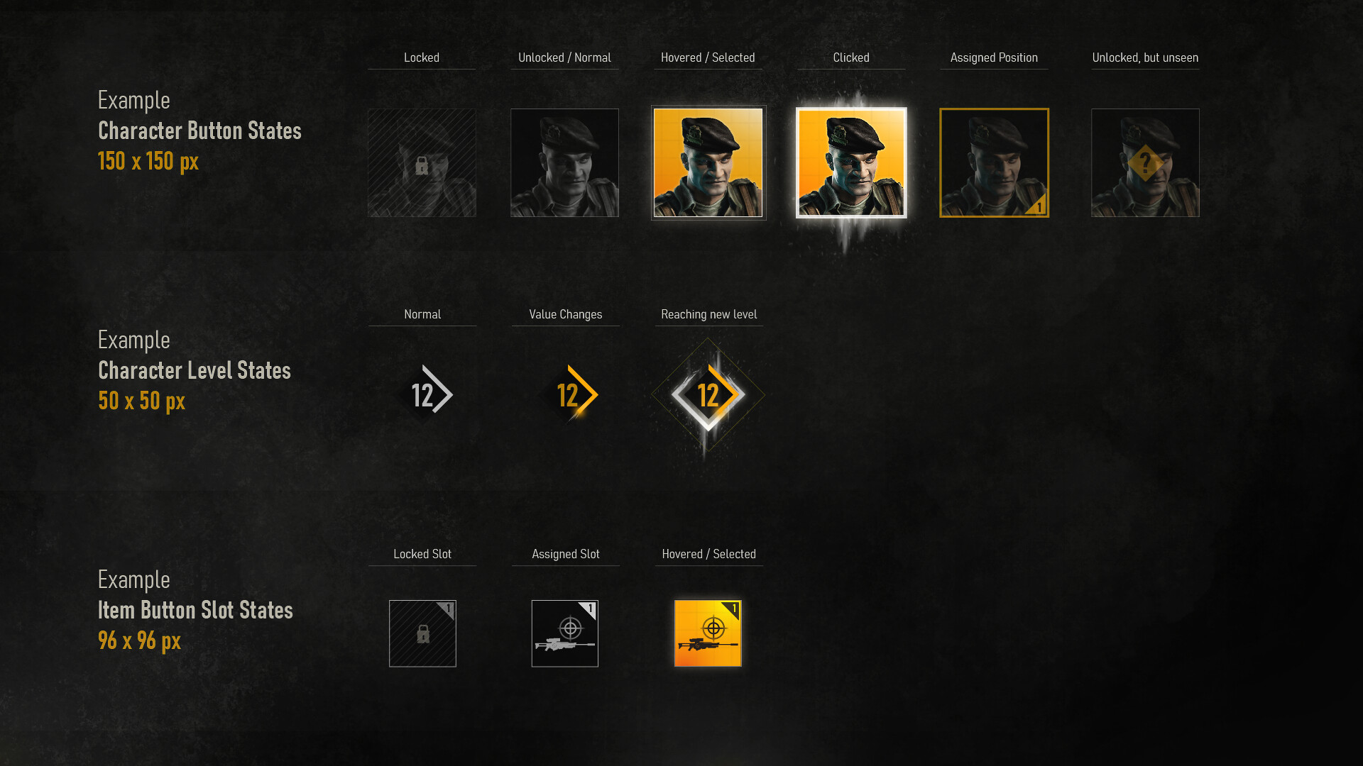 Dominik Geuer - Military Game UI