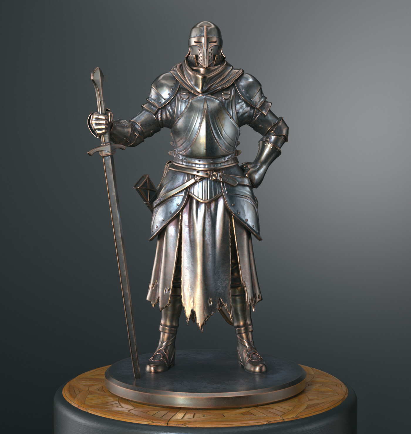 ArtStation - Knight 3d Print File