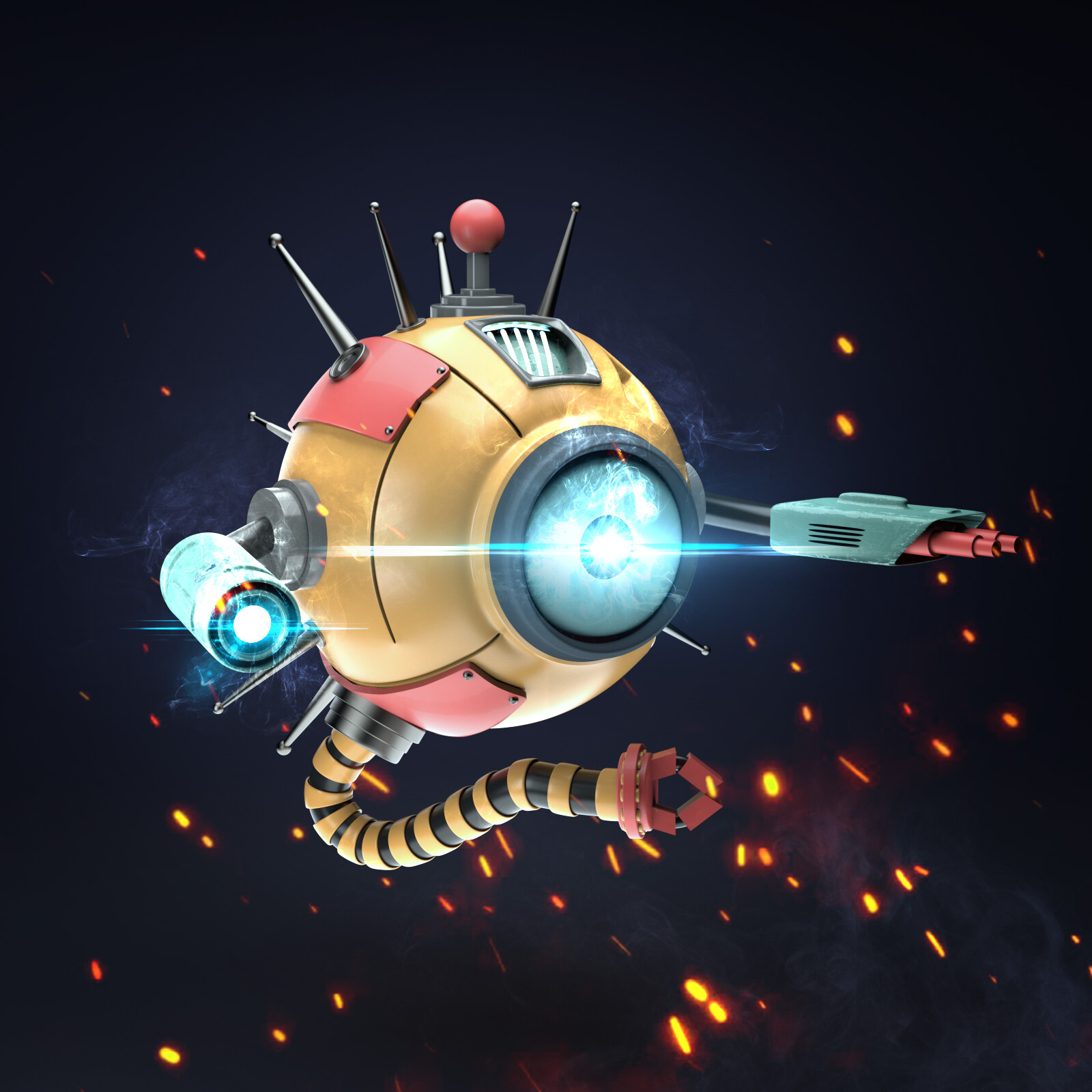 ArtStation - One Robot