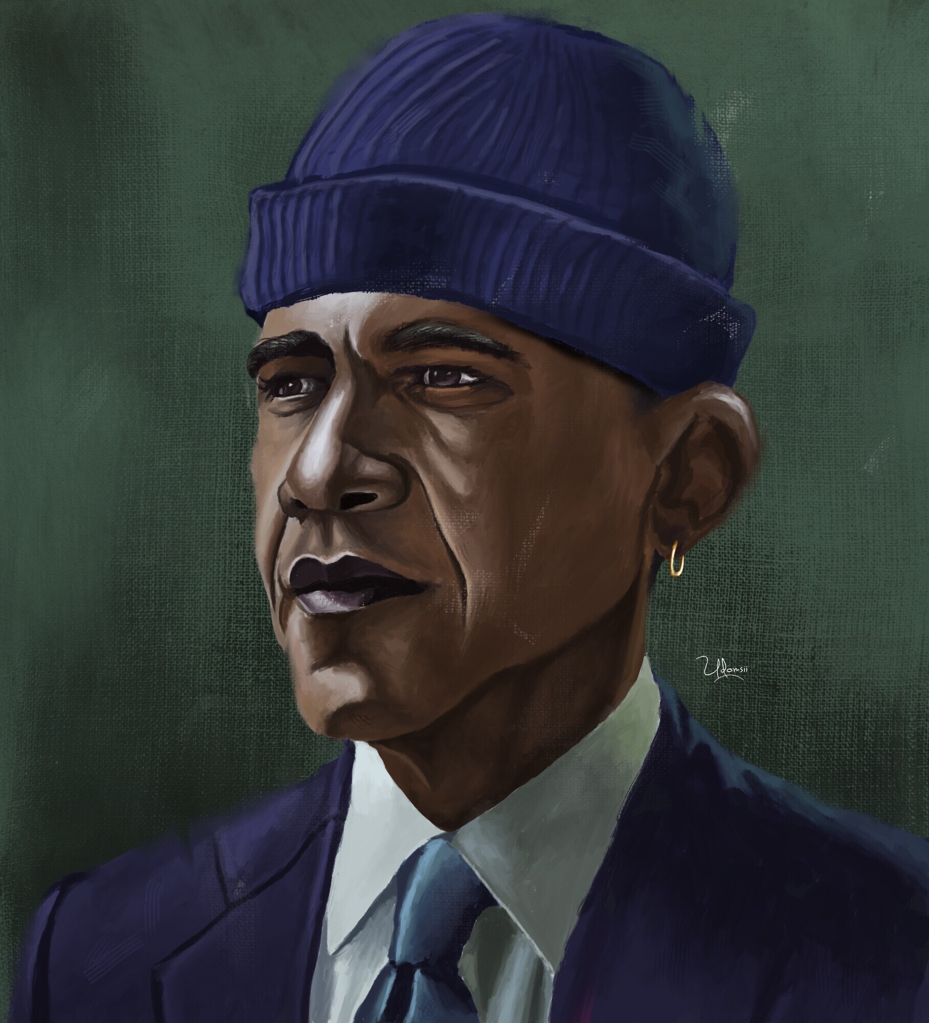 ArtStation - Obama Drip