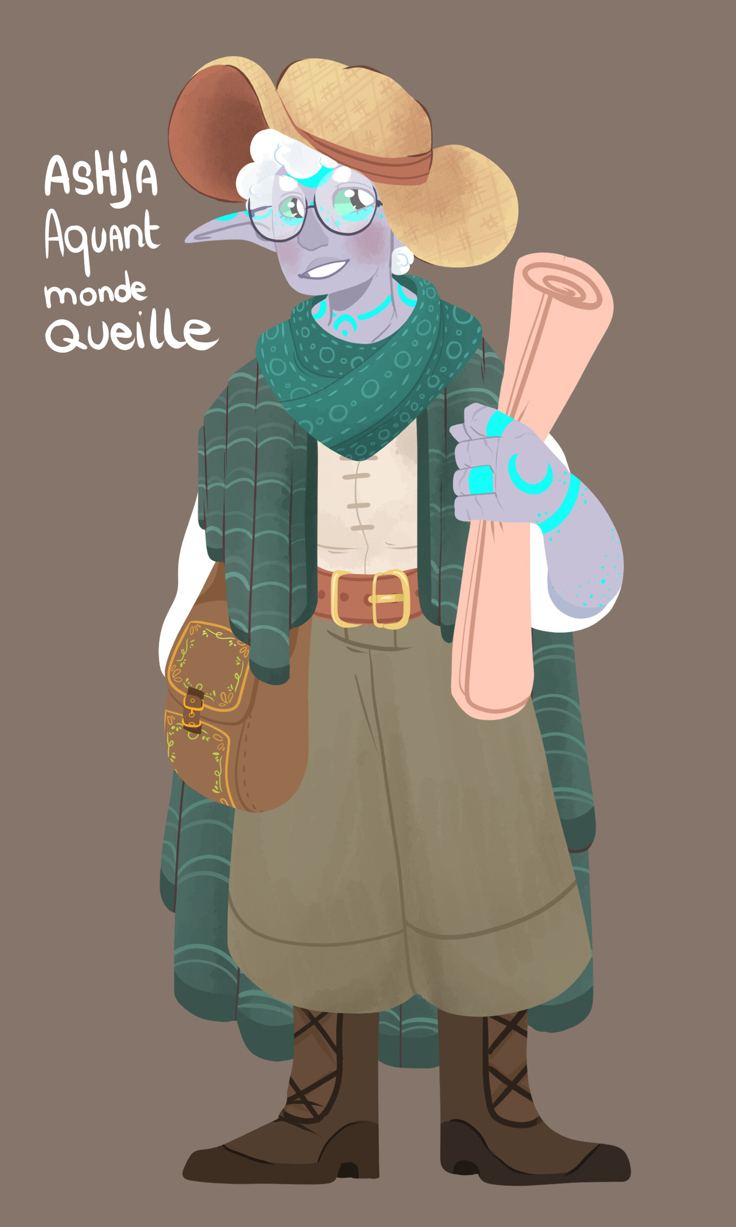 ArtStation - Npc art: Ashja