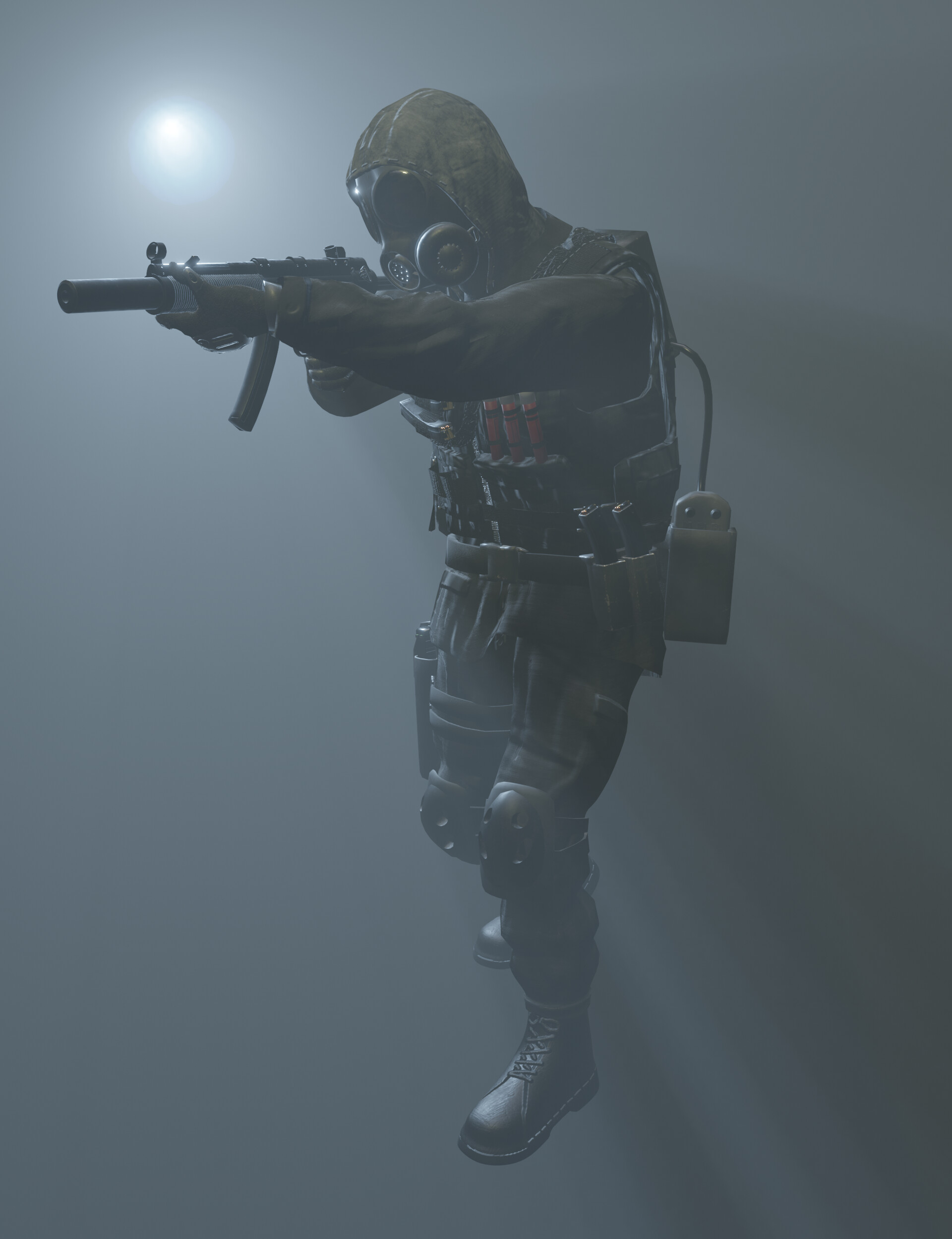 Outworld Studios - Gas Mask Operator