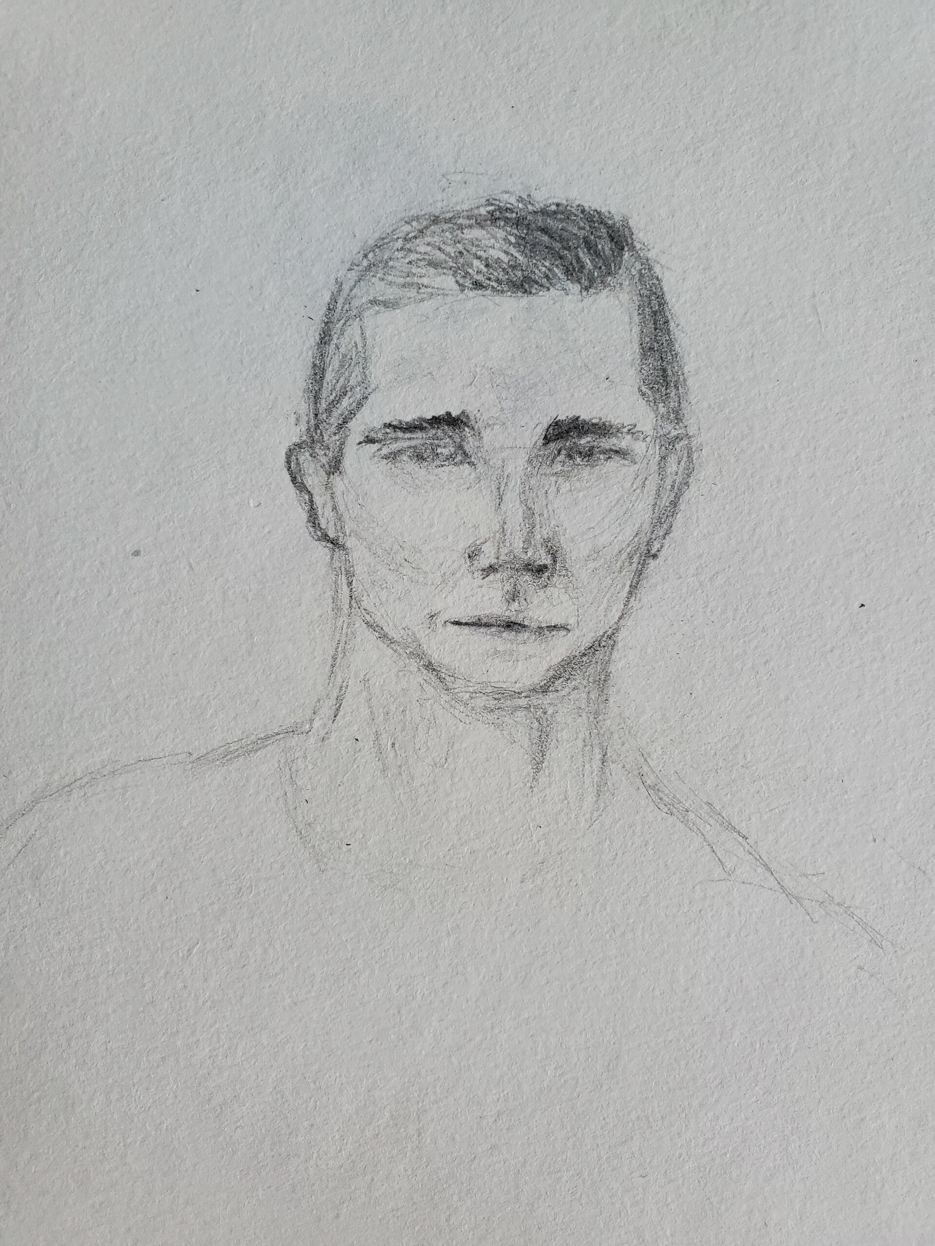 ArtStation - Male Pencil Sketches