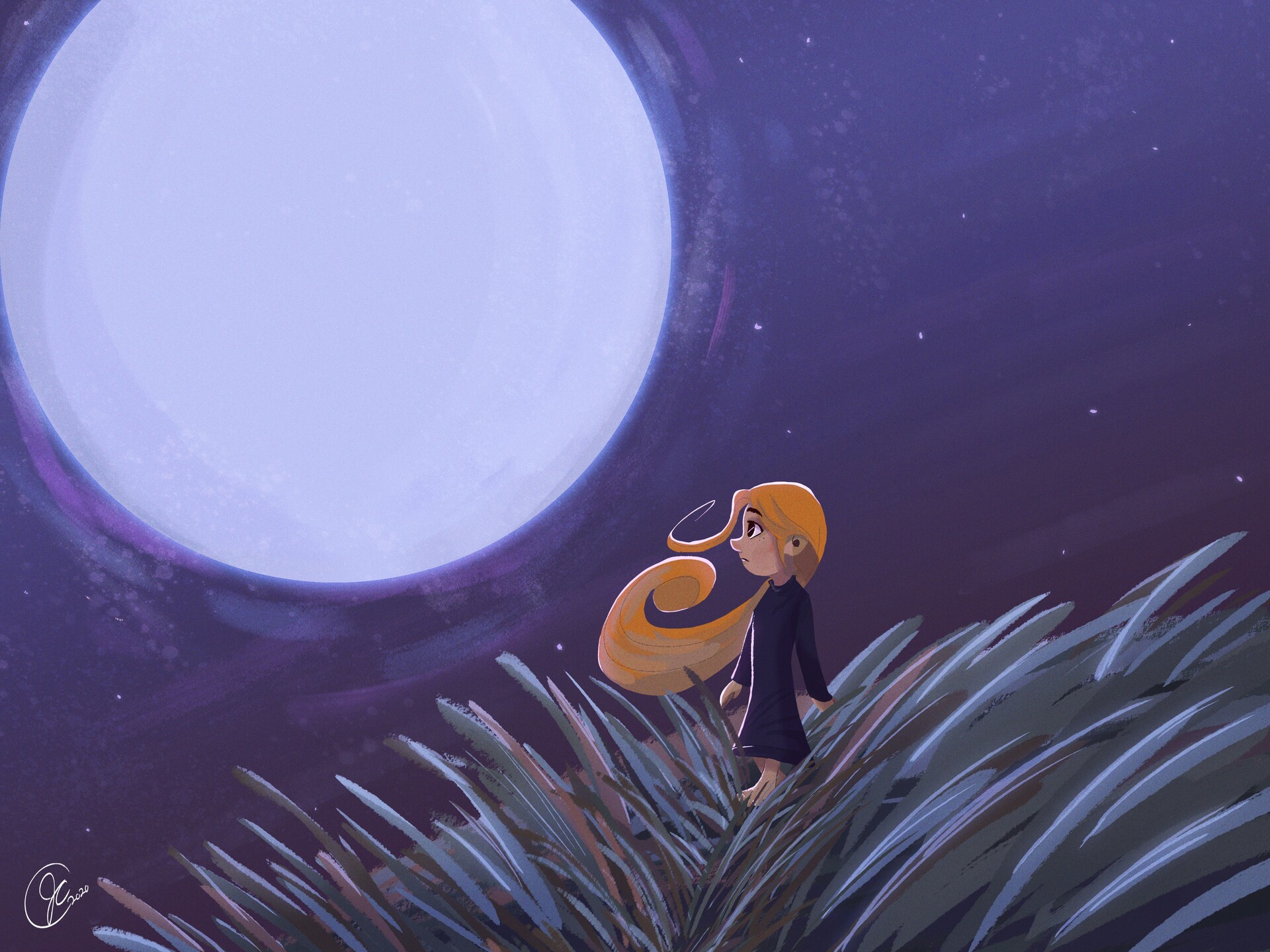 ArtStation - Night walk