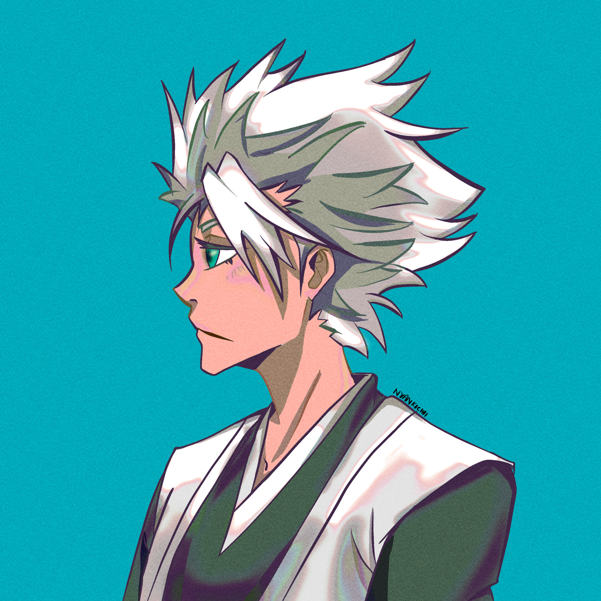 ArtStation - Hitsugaya Toshirou Fanart