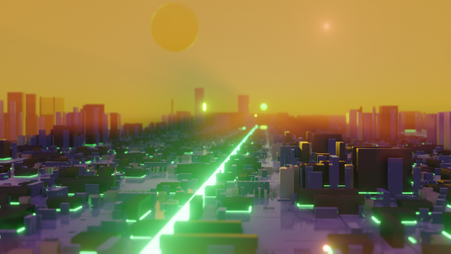 ArtStation - Strange and crazy sci-fi cities