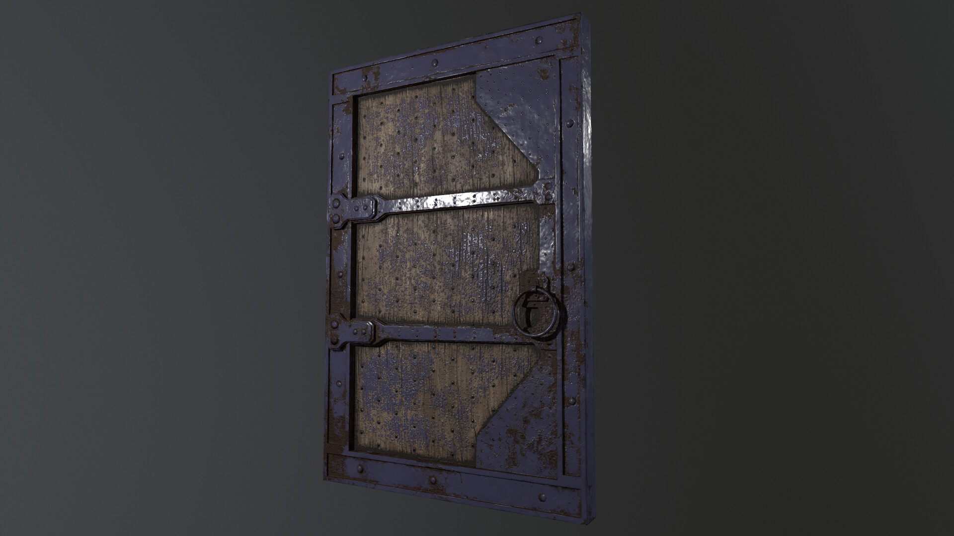 ArtStation - Prop_Steel_Gate