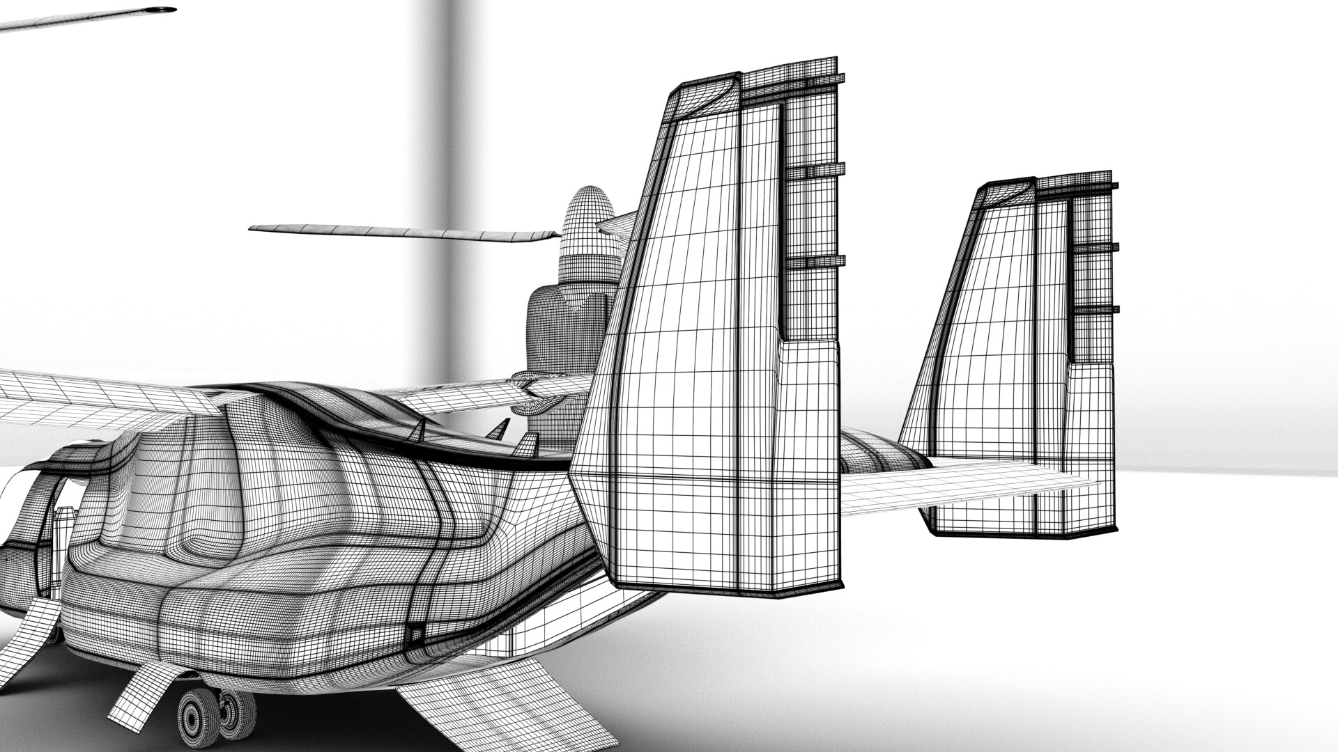 Matthew Hart - Bell Boeing V22 Osprey (High Poly)