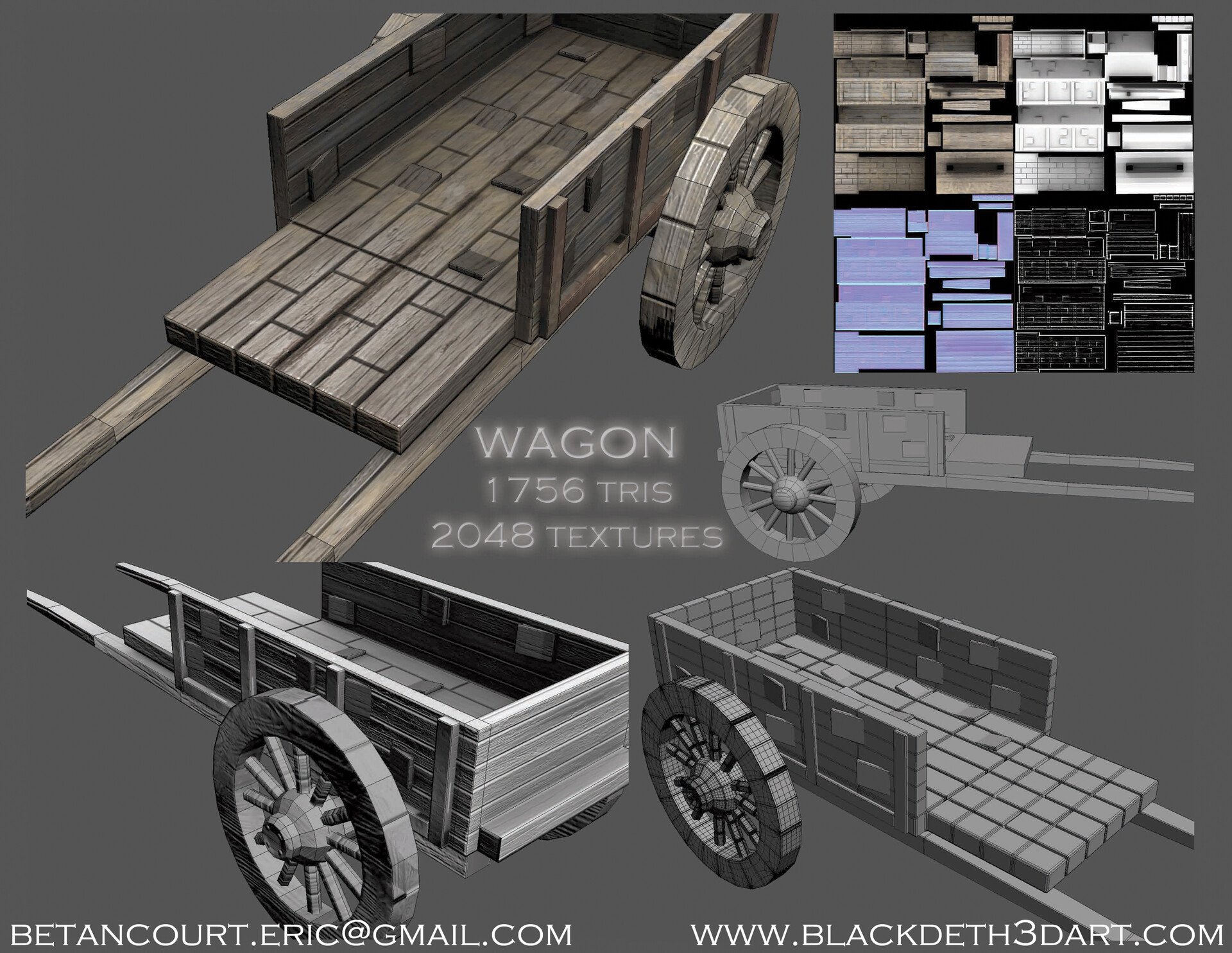 ArtStation - Wagon asset