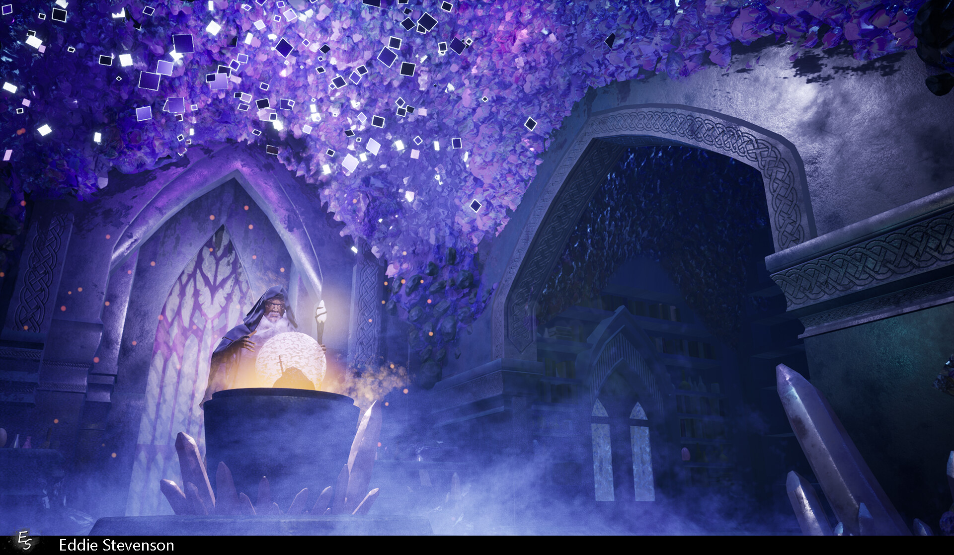 Eddie Stevenson - Merlin's Lair - 3D Environment