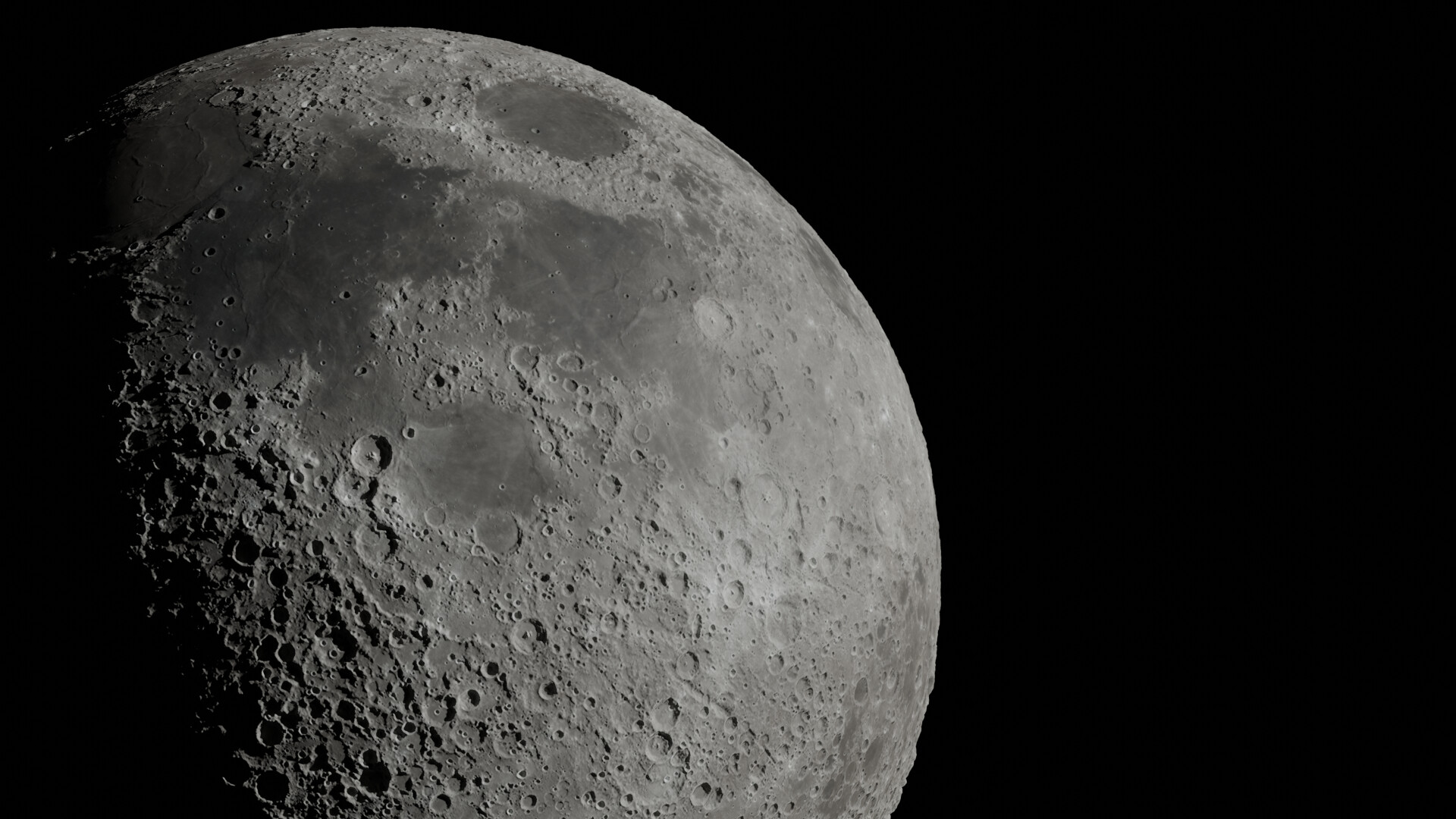 ArtStation - Realistic moon