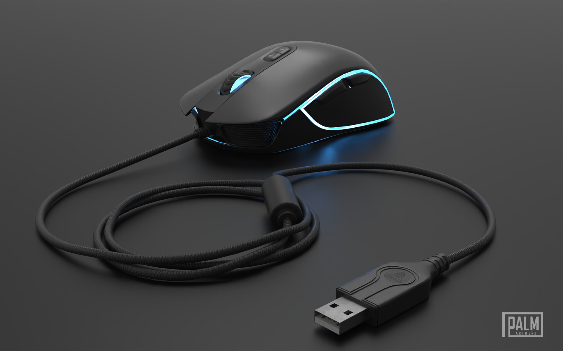 ArtStation - Computer mouse (Fantech X9 THOR)