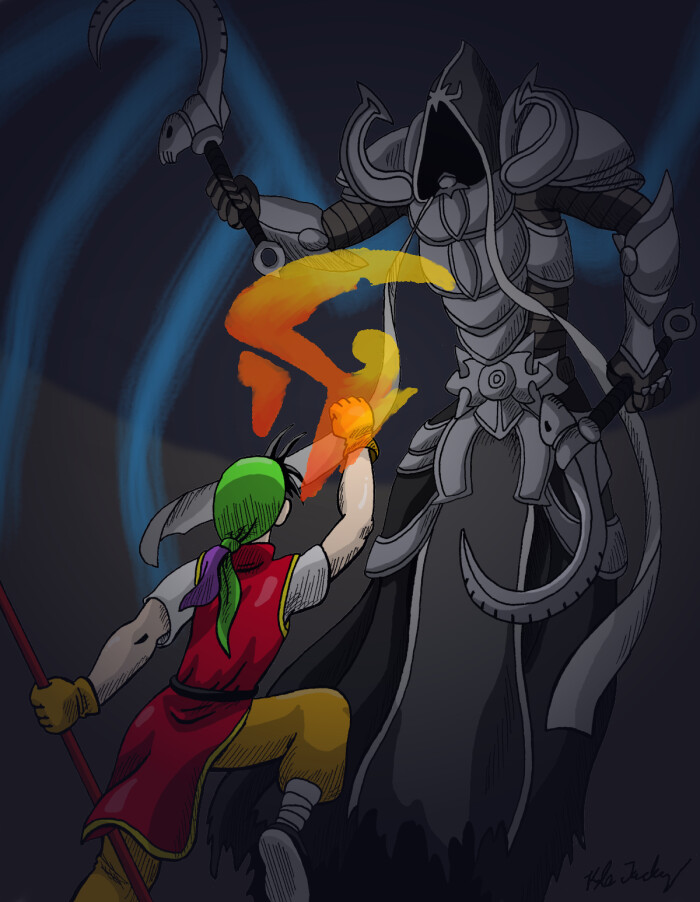 ArtStation - Soul Eater vs Reaper of Souls