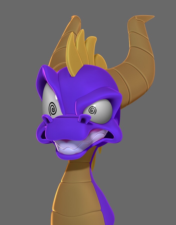 Charlotte Laycock - Spyro Bust