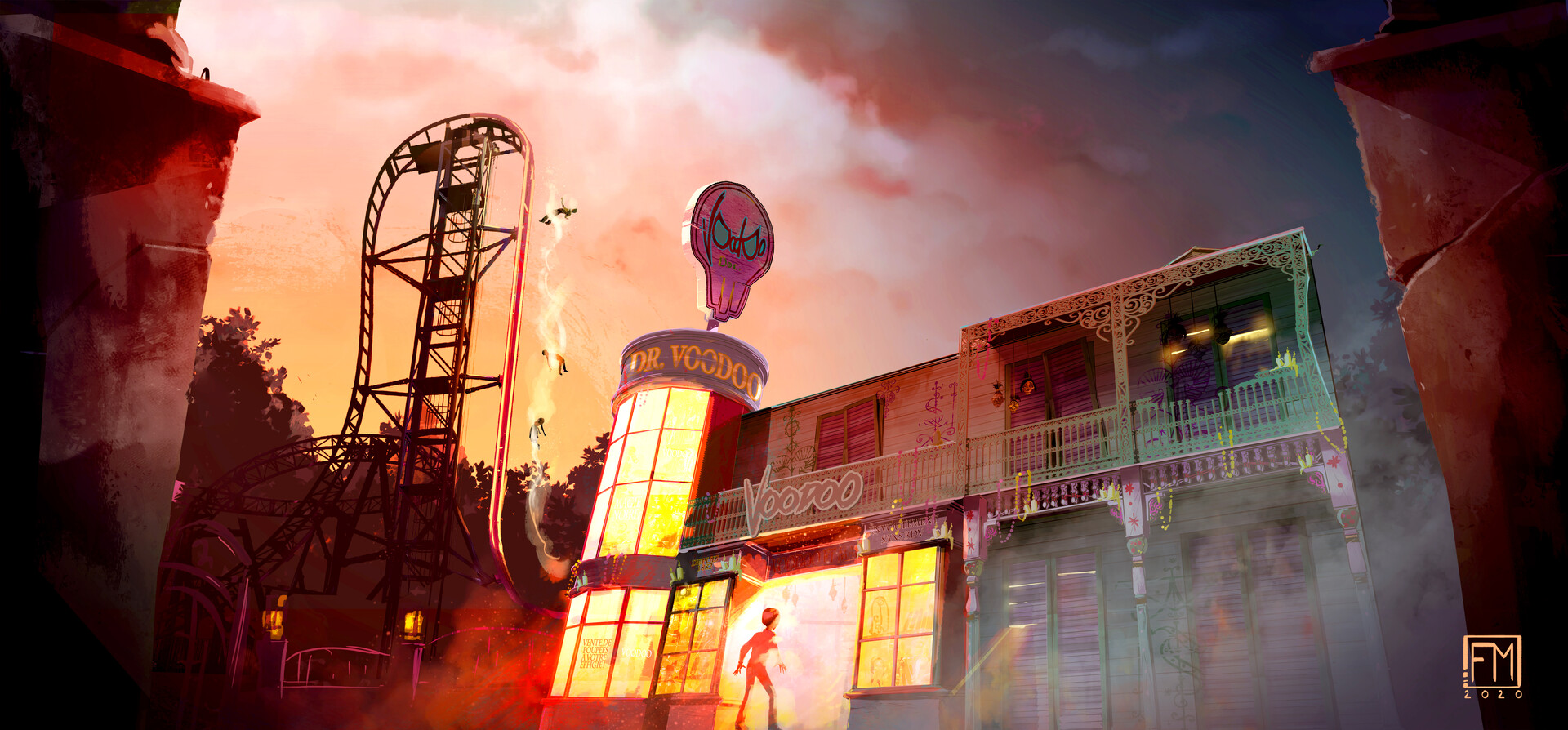 ArtStation - COASTER CONCEPT STUDY