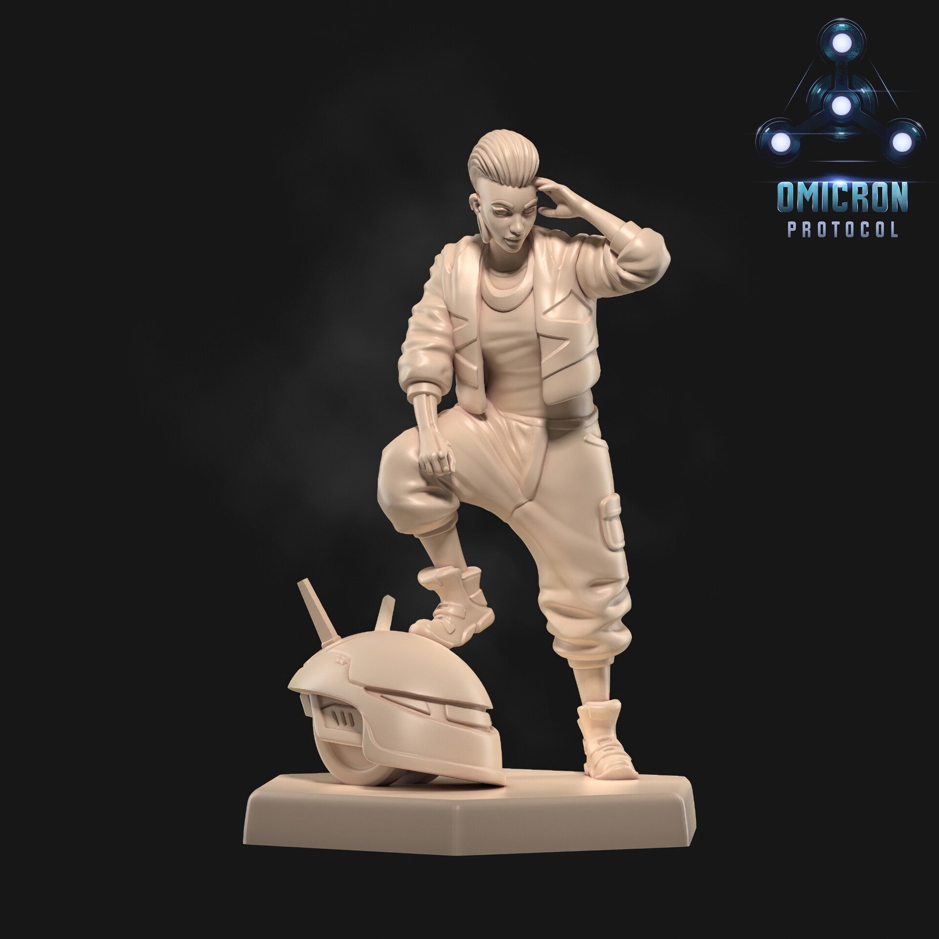 ArtStation - H3x - Omicron Protocol - Miniature 32mm