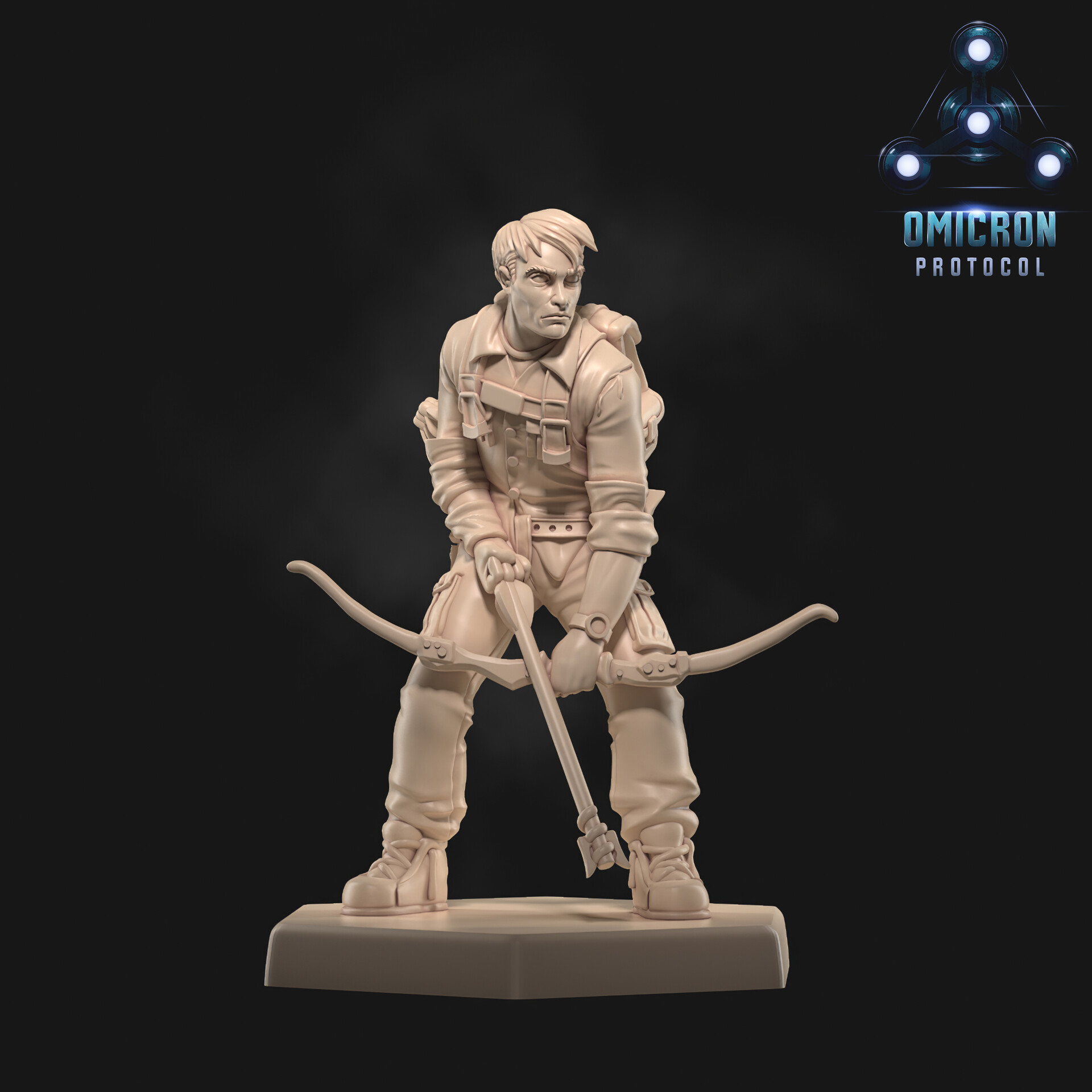 ArtStation - Lucky - Miniature - Omicron Protocol