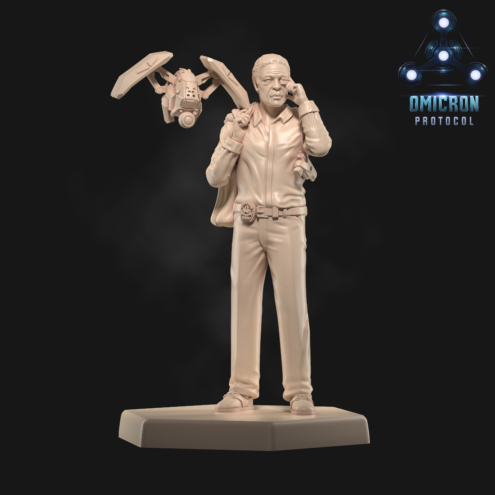 ArtStation - Flash - Miniature - Omicron Protocol