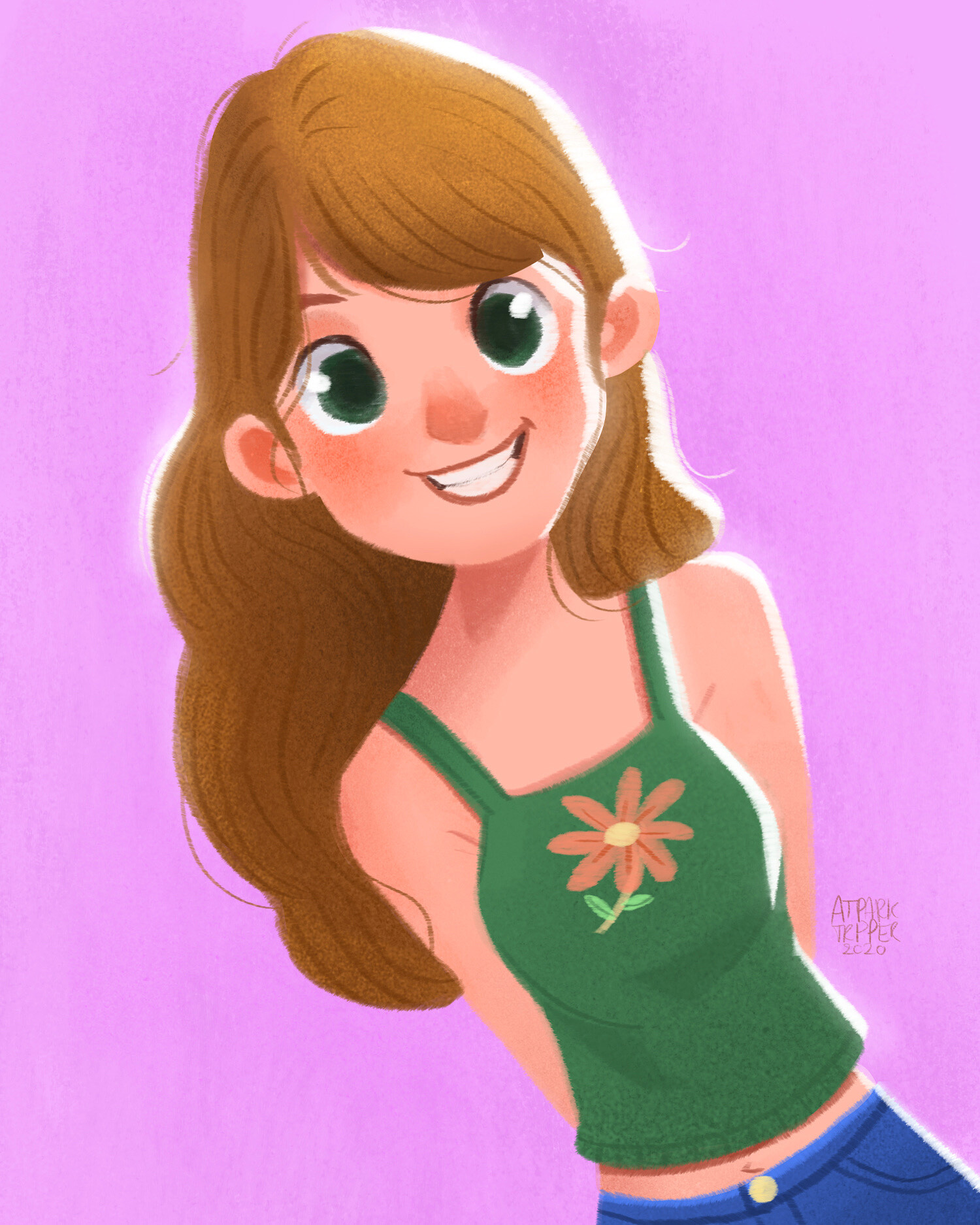 ArtStation - Sassy girl ;)