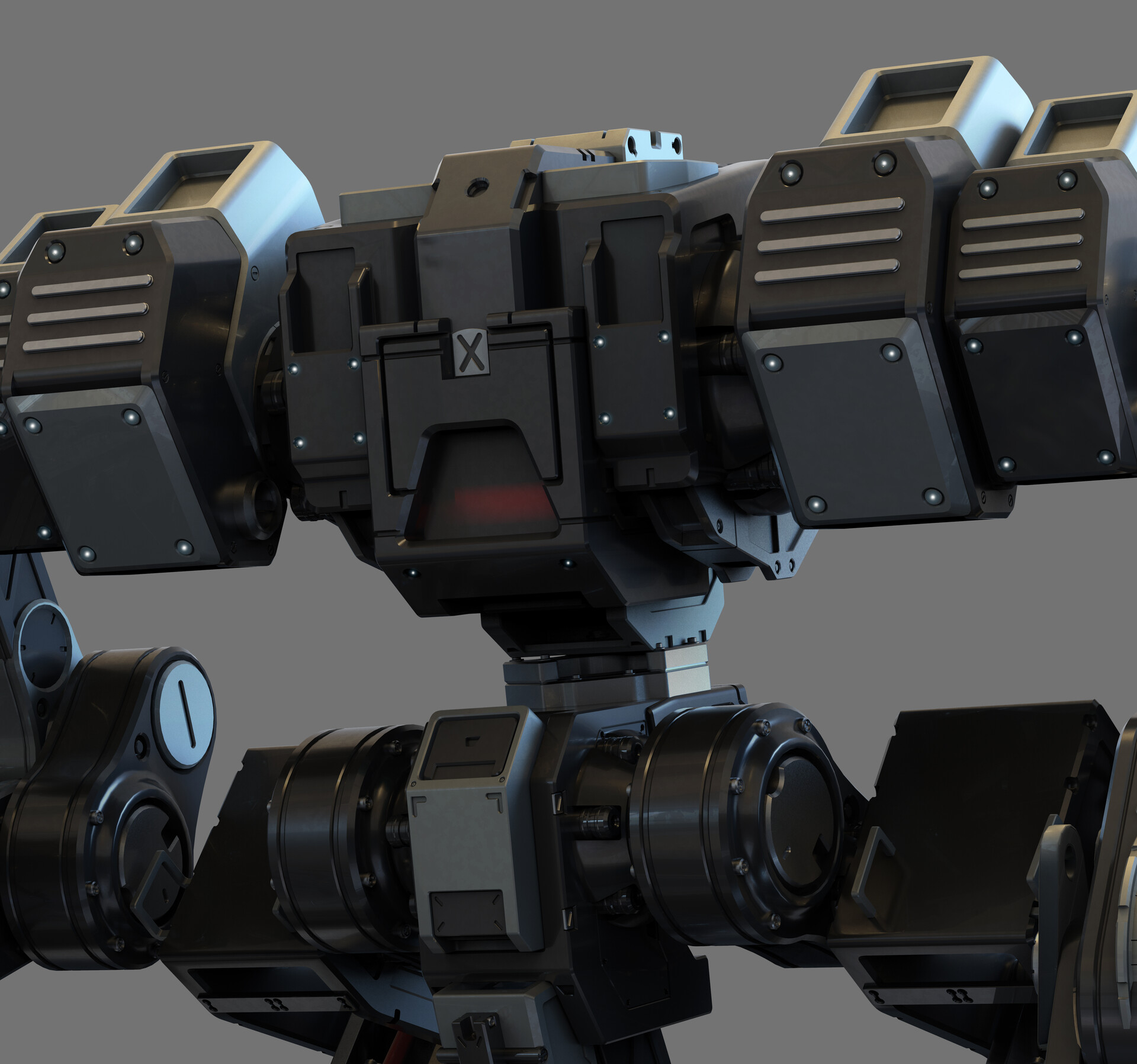 ArtStation - MECH SERIES #2 - Heavy One - Gorilla